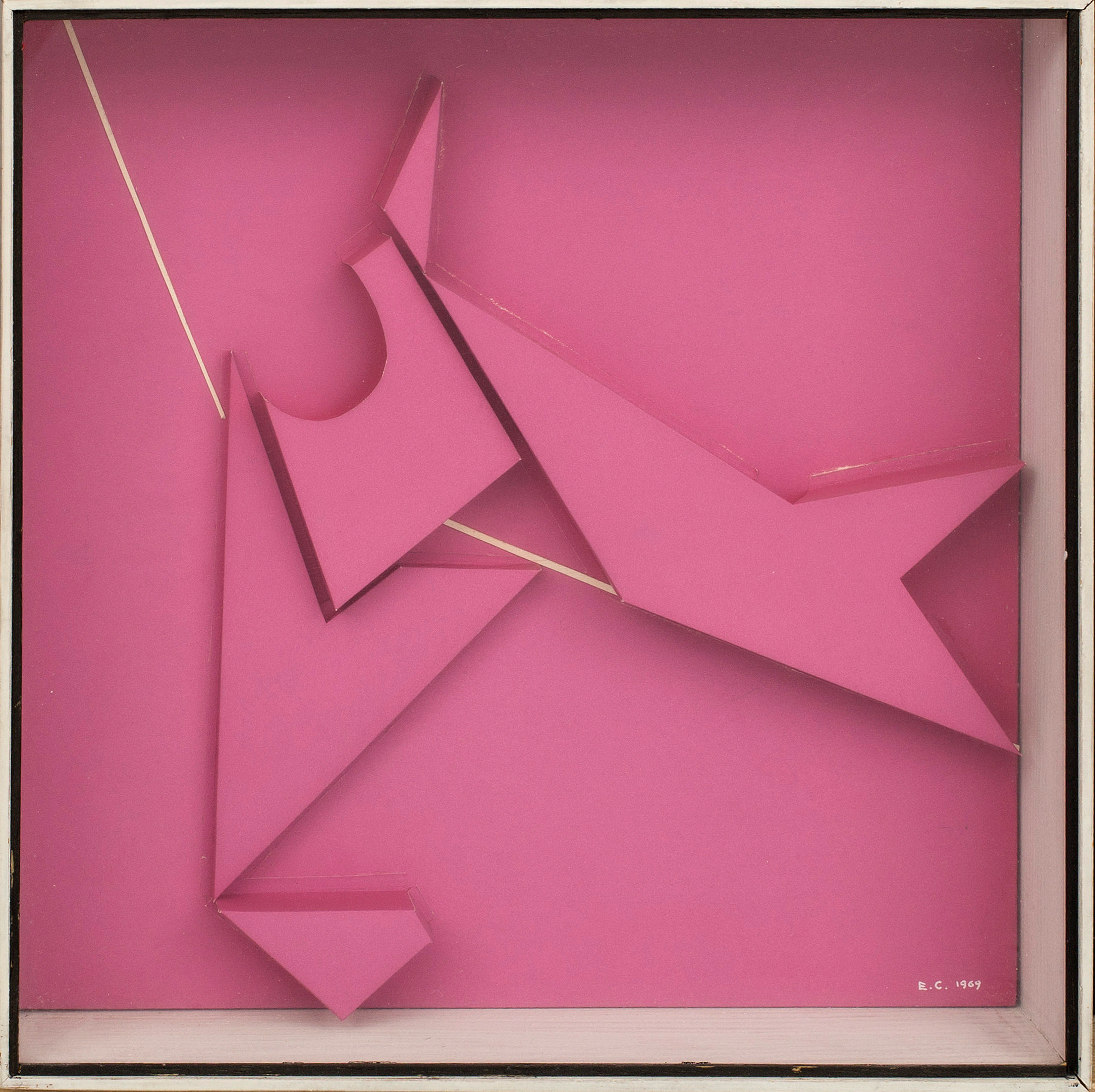 ERIK CHAMBERT Relief Signed And Datead 1969 Bukowskis
