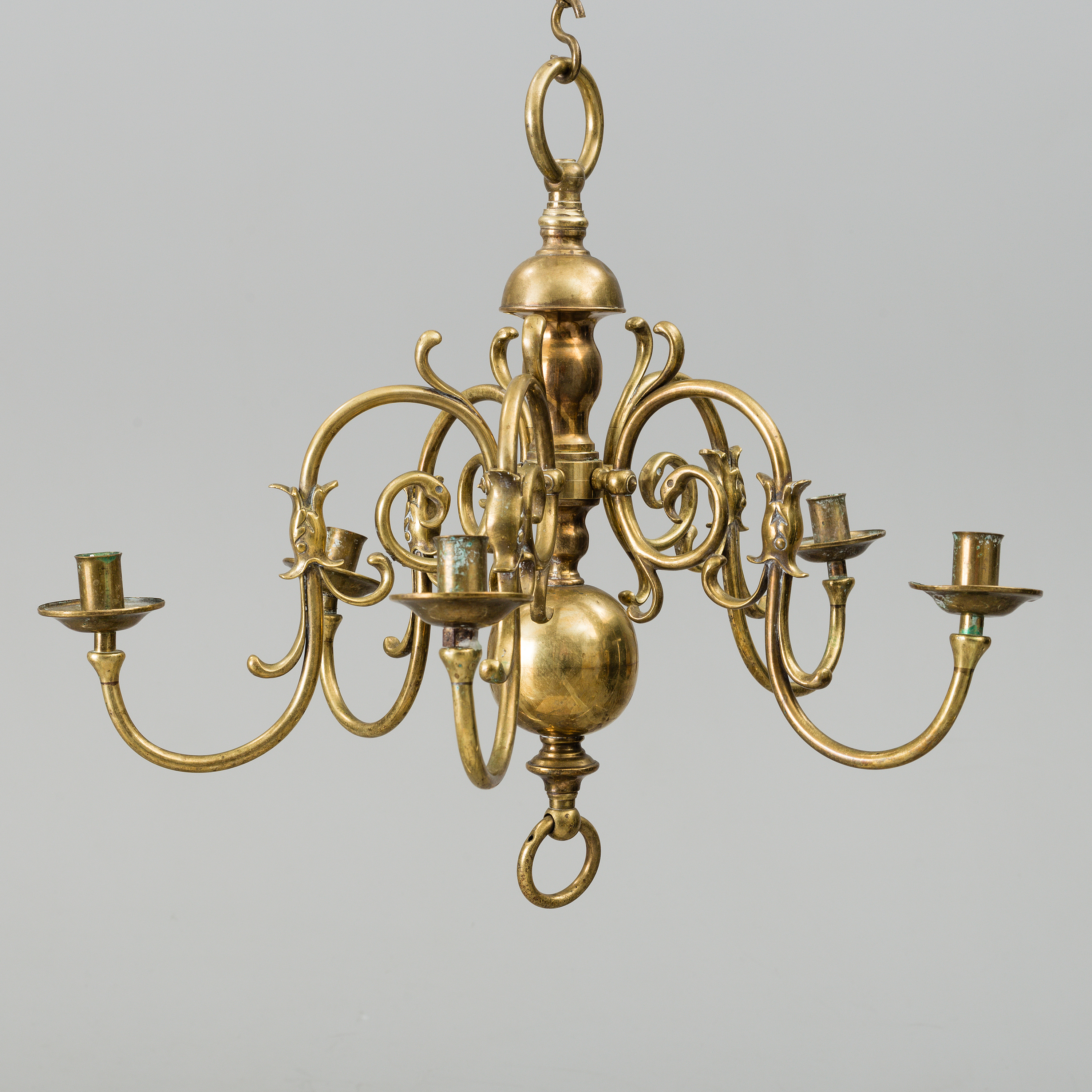 A Brass Chandelier 20th Century Bukowskis
