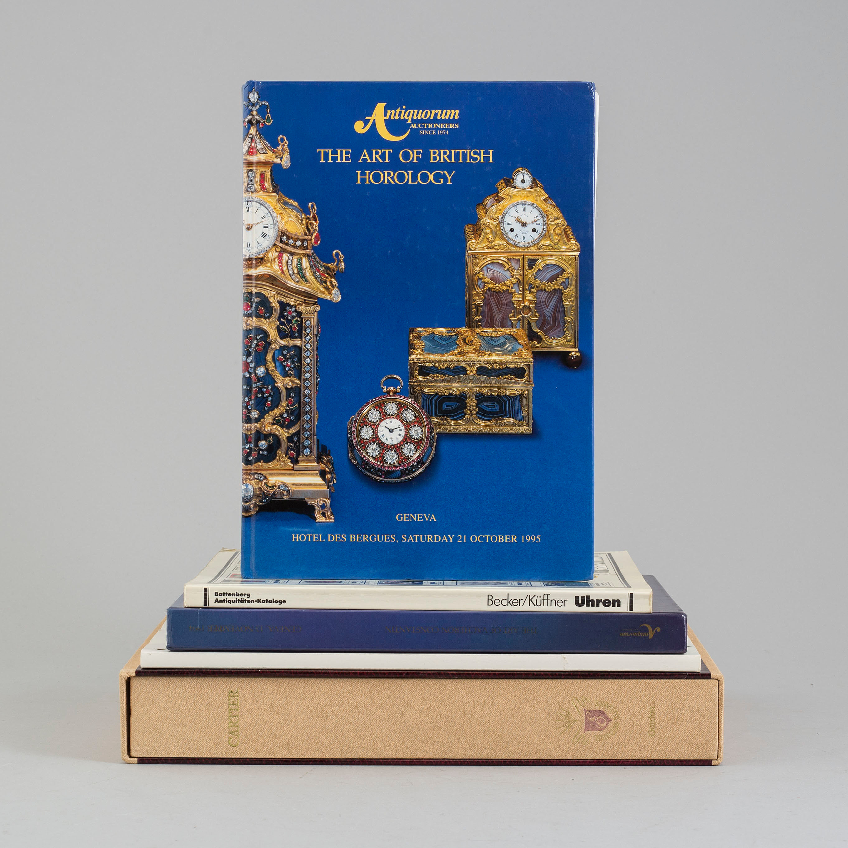 A set of 5 watch books. - Bukowskis