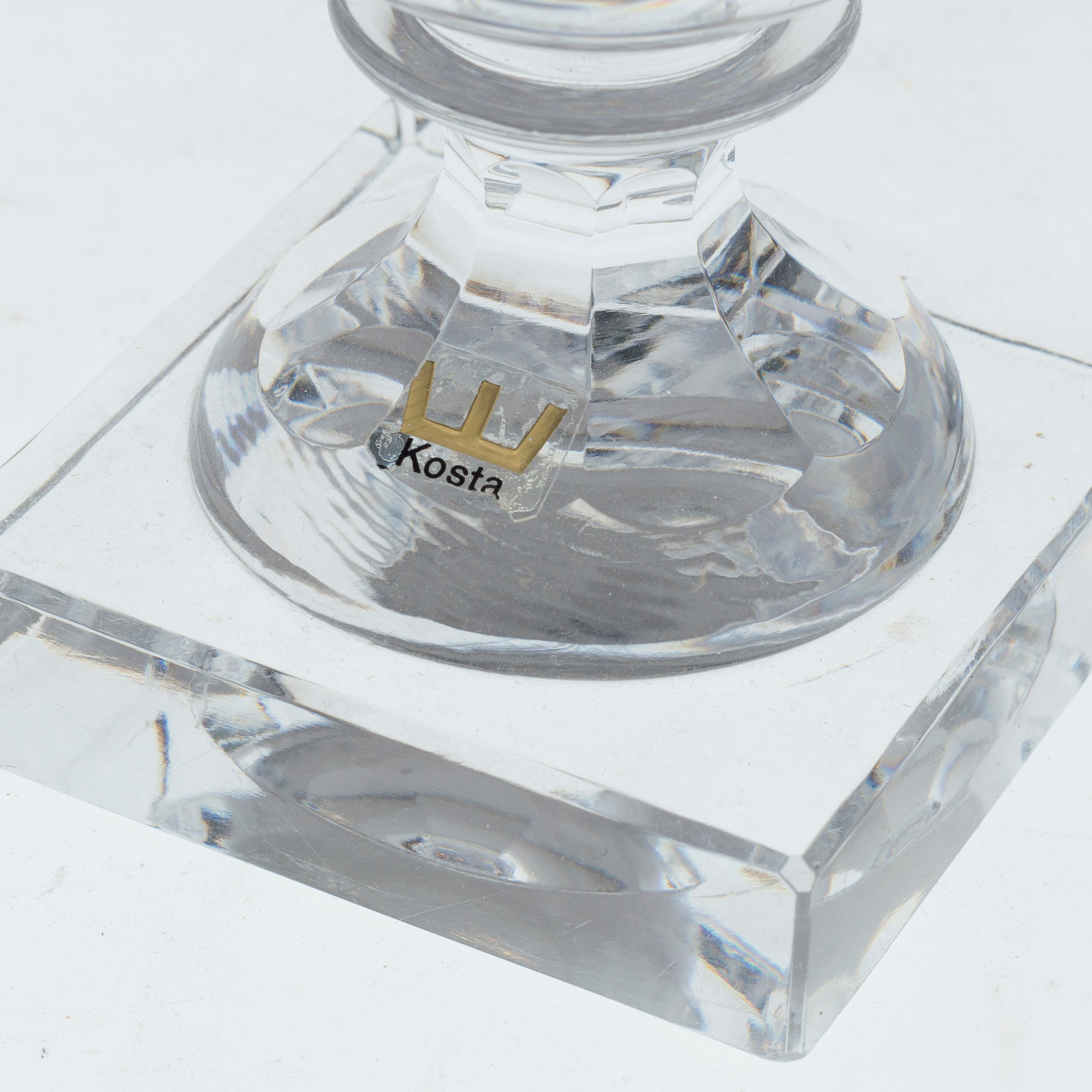 A second half of the 20th century 'Kent' glass cup, Kosta. - Bukowskis