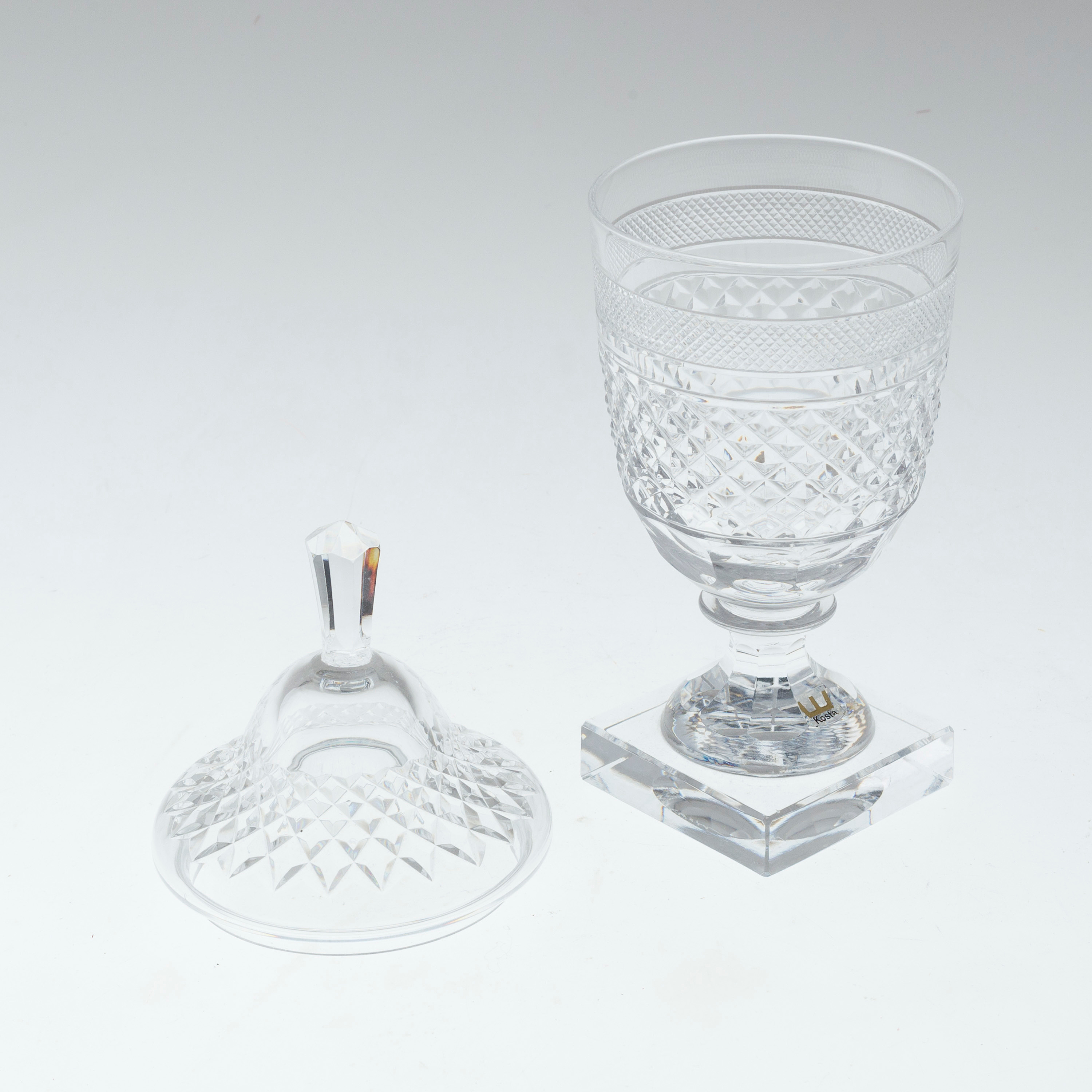 A second half of the 20th century 'Kent' glass cup, Kosta. - Bukowskis