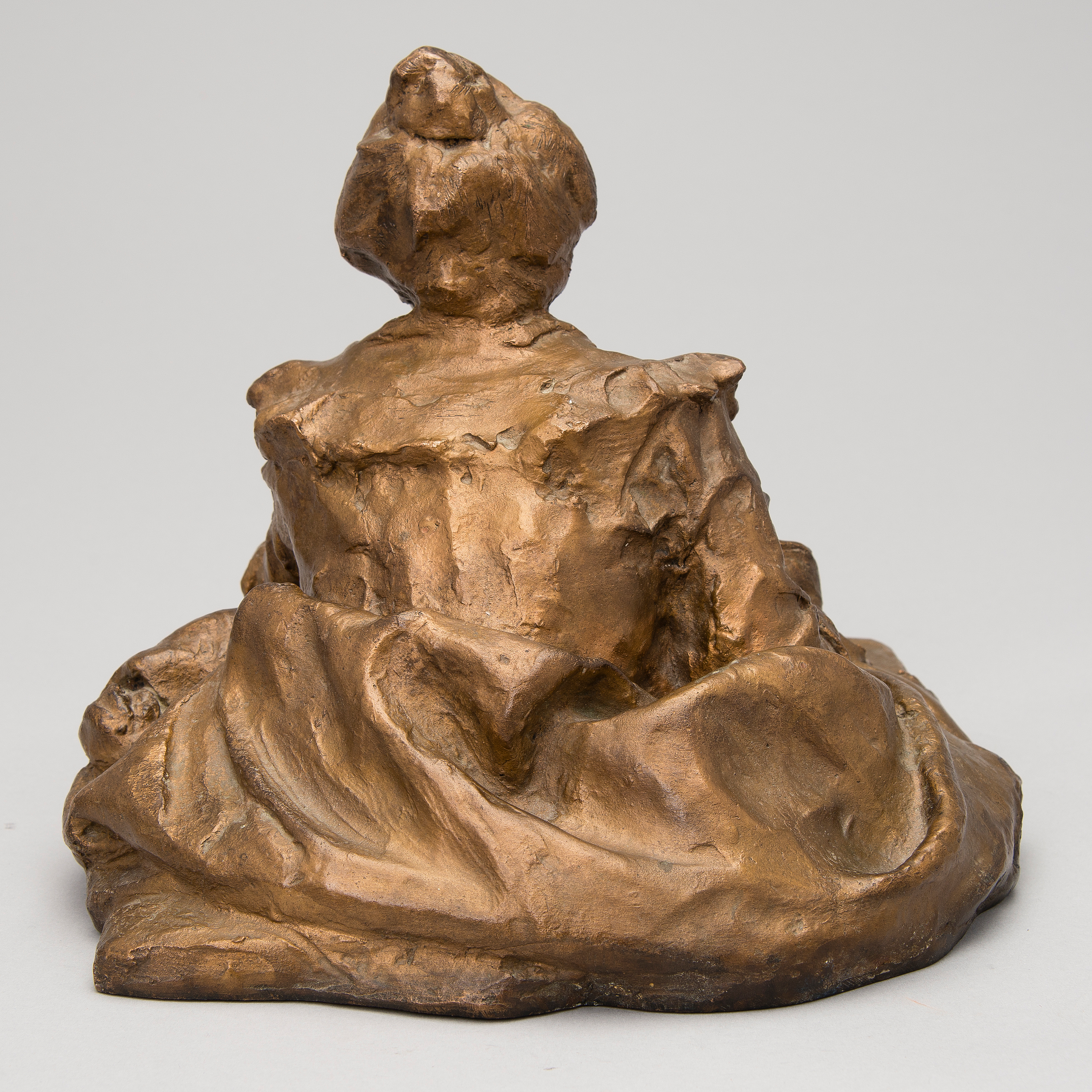 EMIL WIKSTRÖM, pronssia, signeerattu ja päivätty 1909, numeroitu 19/85 ...