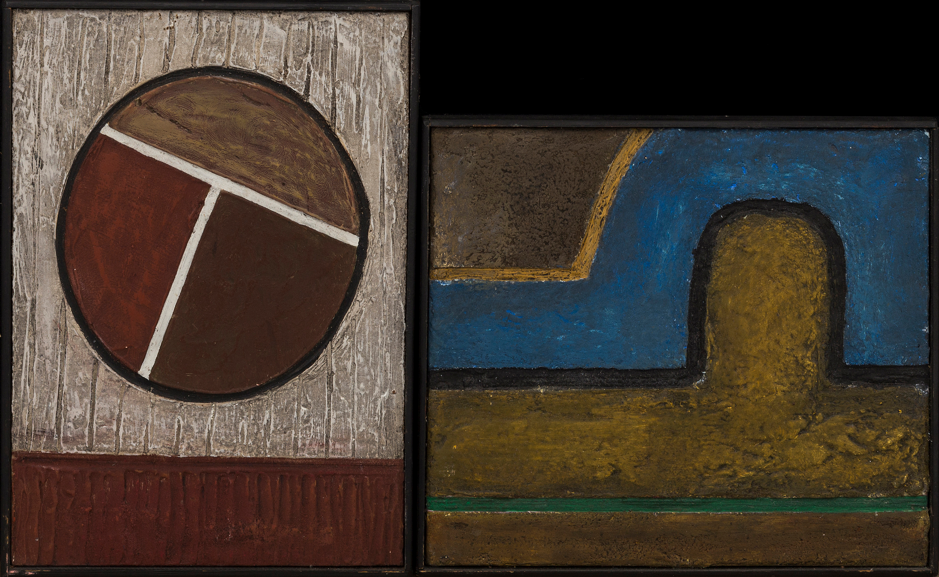 TOM MOSLEY, 2 st, blandteknik. Signerade. Paris, -66. - Bukowskis