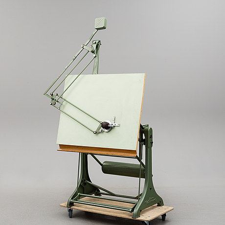 A drawing table from Franz Kuhlmann KG, Wilhelmshaven, Germany, mid ...