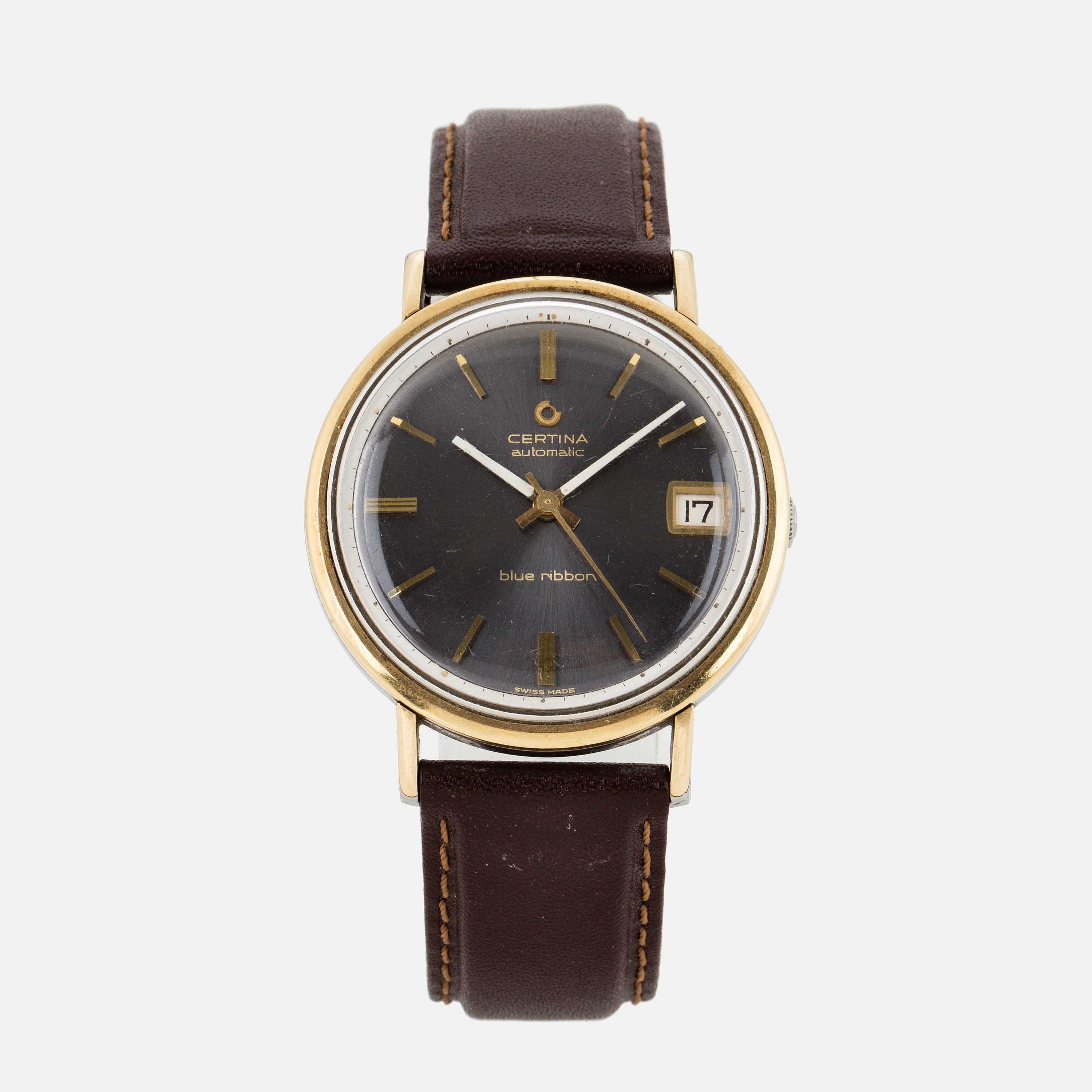 CERTINA, blue ribbon, wristwatch, 34,5 mm. - Bukowskis