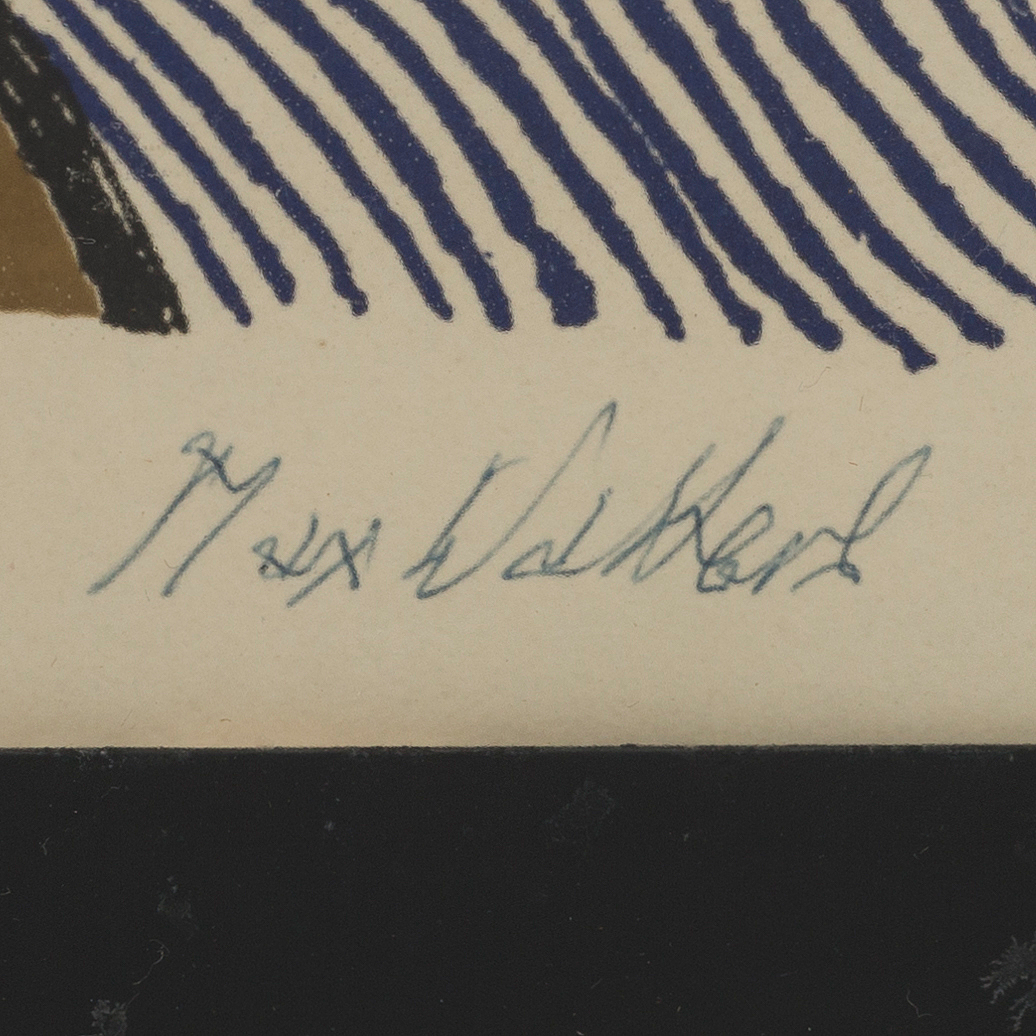 MAX WALTER SVANBERG, a signed and numbered lithograph. - Bukowskis