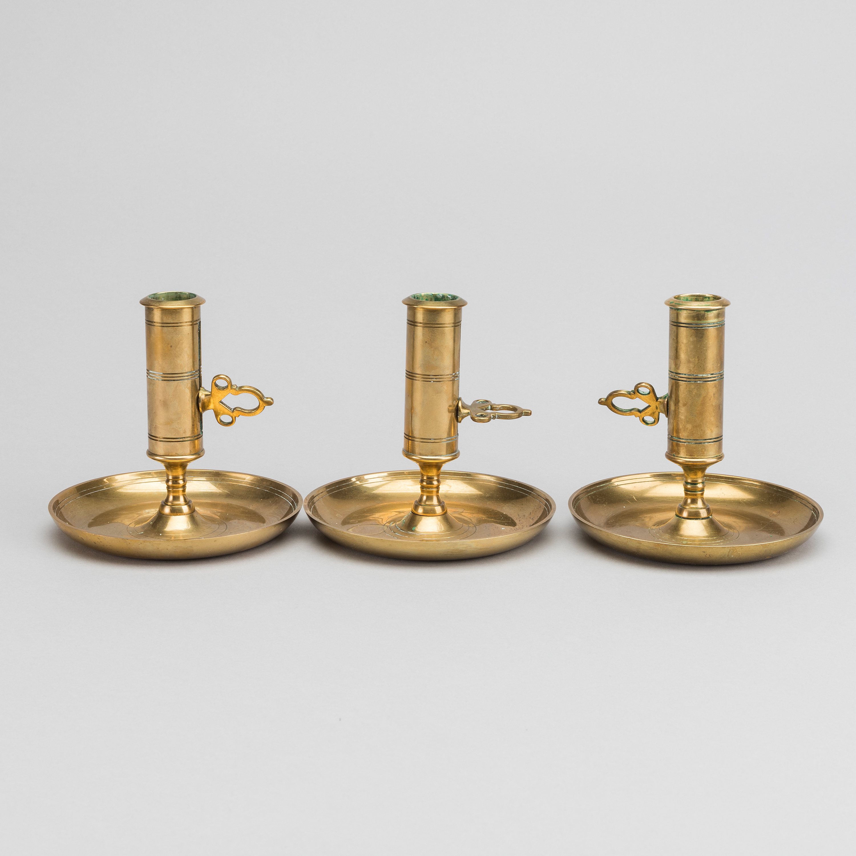 SIX SWEDISH CANDLESTICK BY SKULTUNA. - Bukowskis