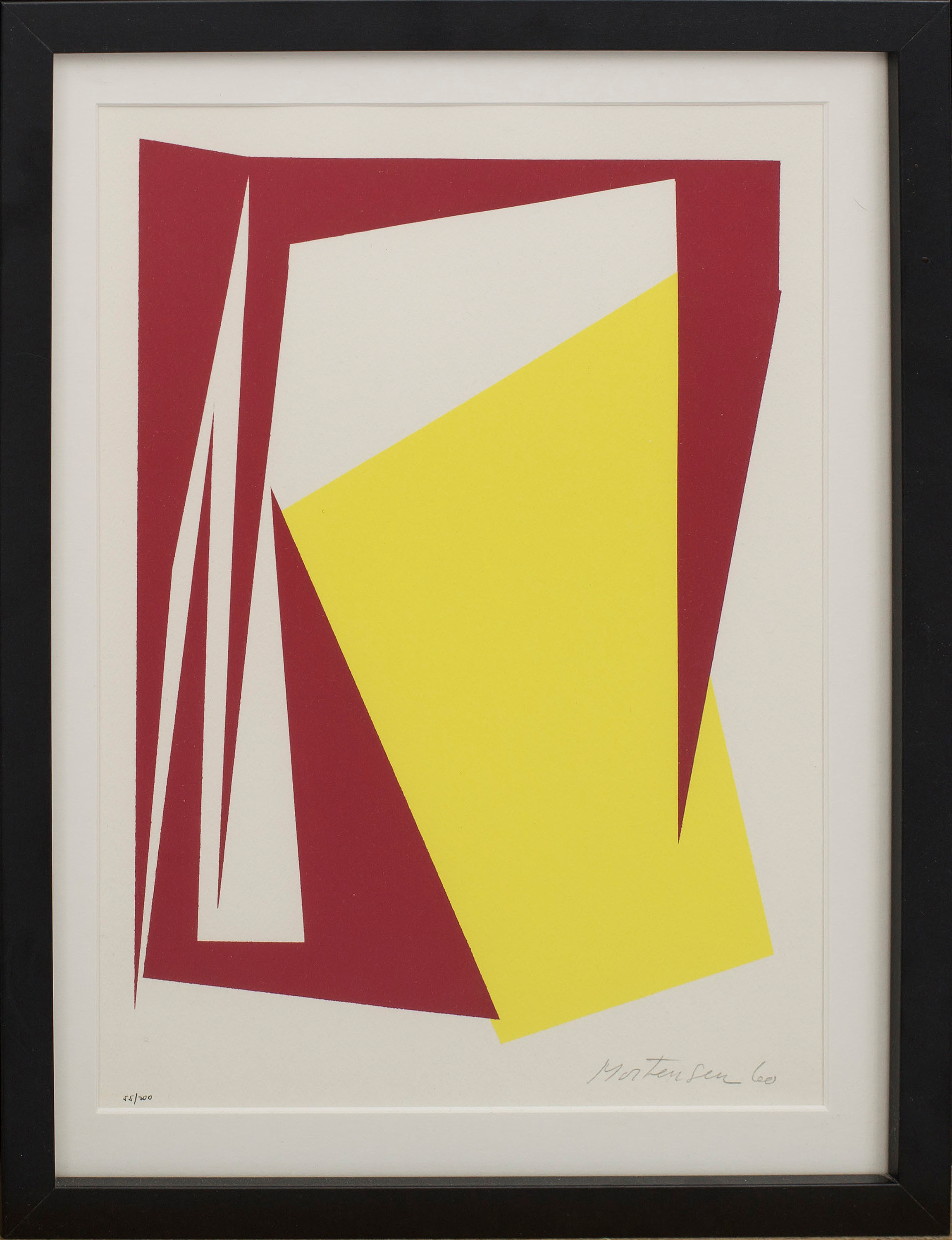 RICHARD MORTENSEN, litografi, signerad och numrerad. - Bukowskis