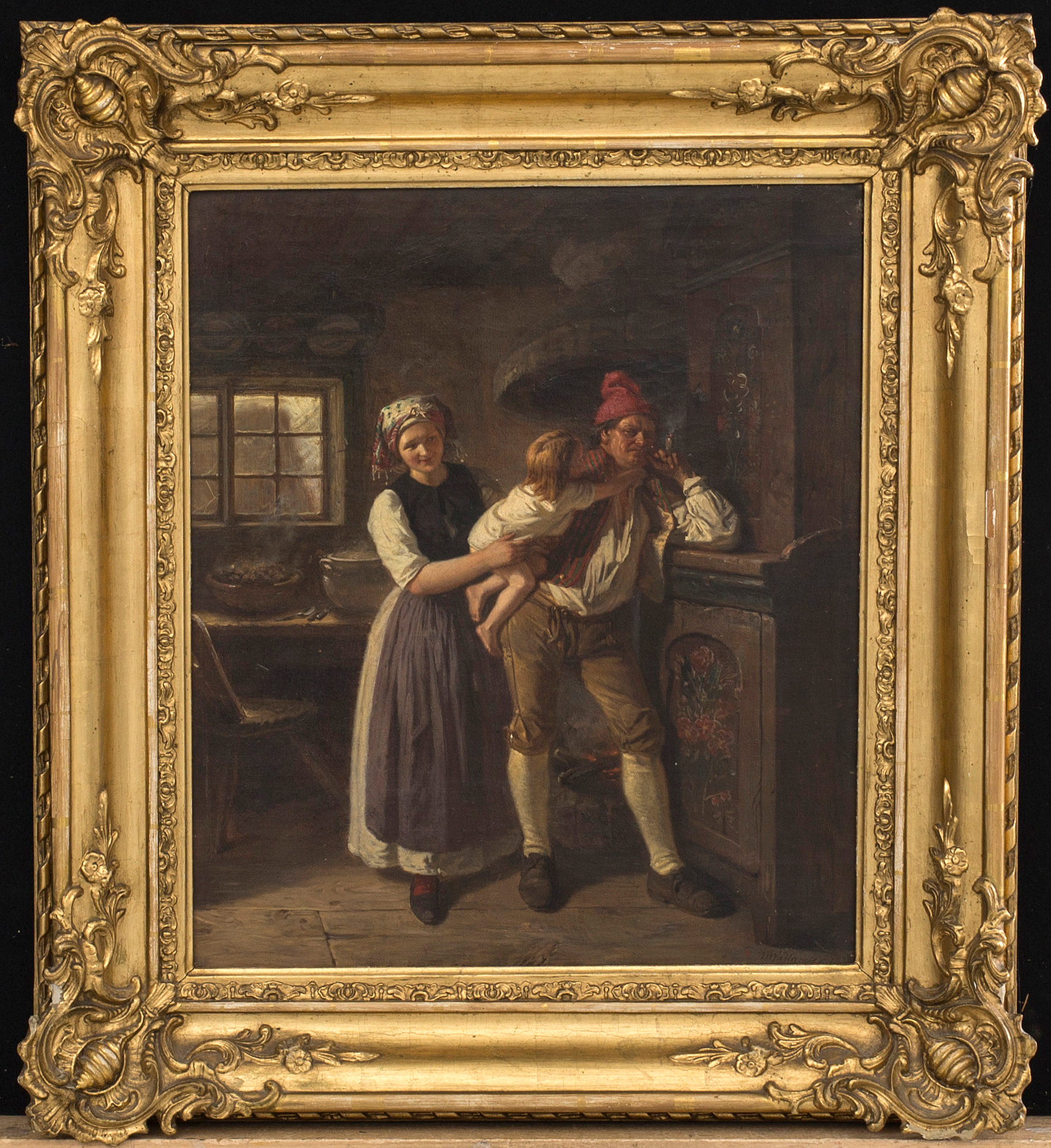 JOSEF WILHELM WALLANDER, oil on canvas signed and dated. - Bukowskis