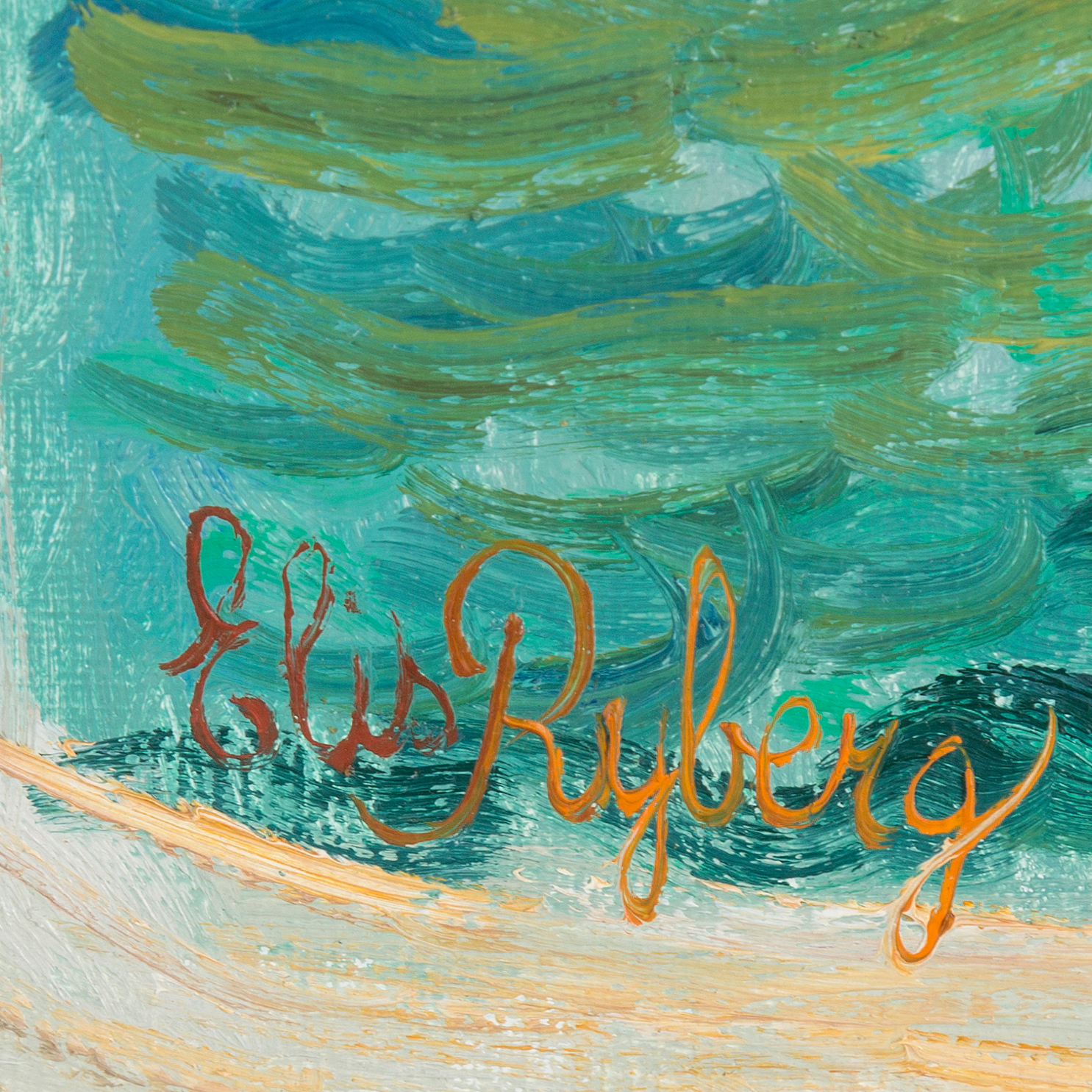 ELIS RYBERG, olja på duk, signerad. - Bukowskis