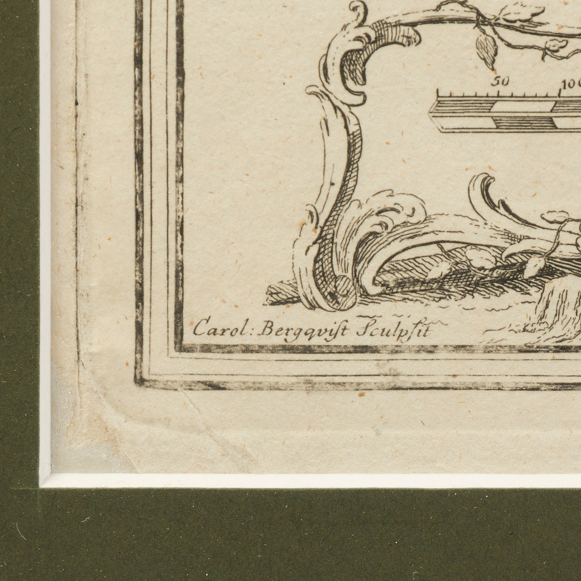 KARTA/KOPPARTSICK, av Jonas Brolin 1769. - Bukowskis