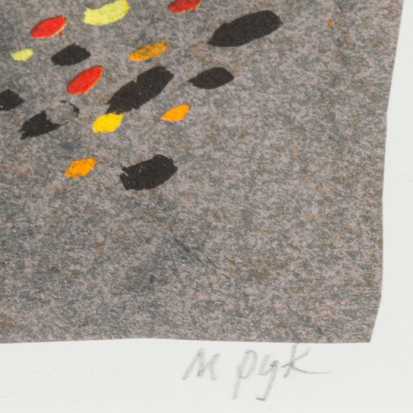 MADELEINE PYK, lithograph in colours, signed and numbered 128/250 ...