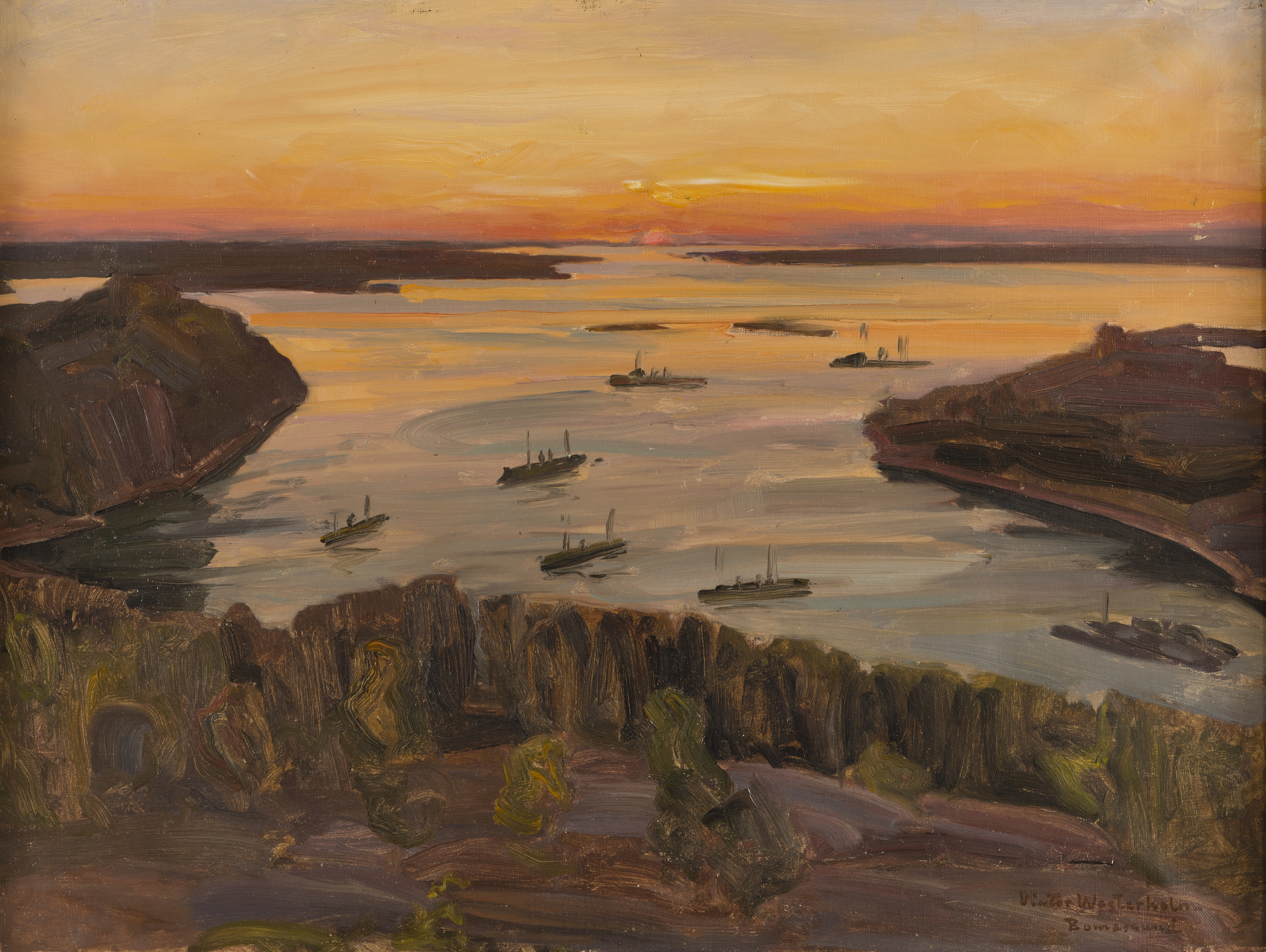 VICTOR WESTERHOLM, BOMARSUND. - Bukowskis