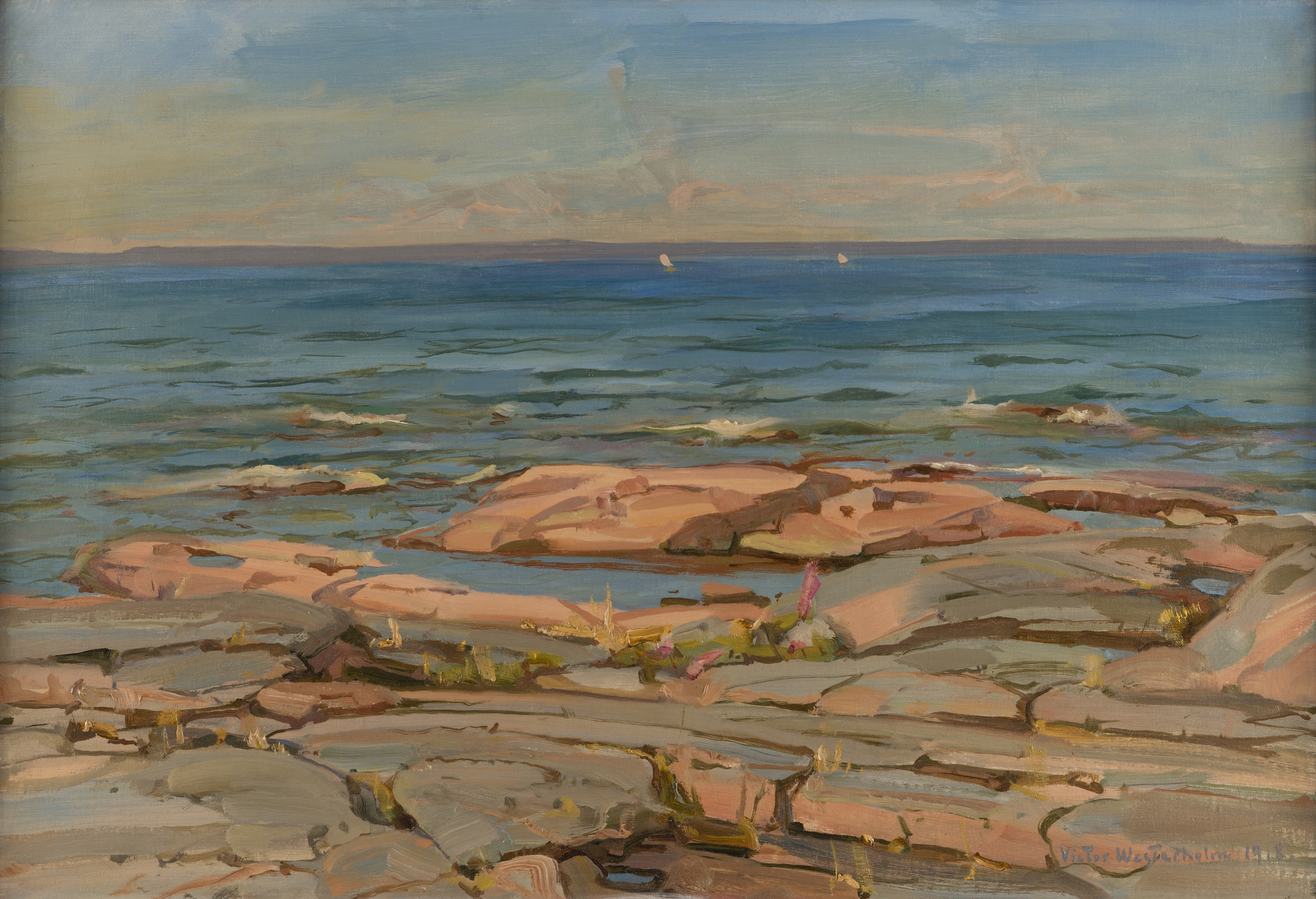Victor Westerholm, VICTOR WESTERHOLM, SHORESCAPE. - Bukowskis
