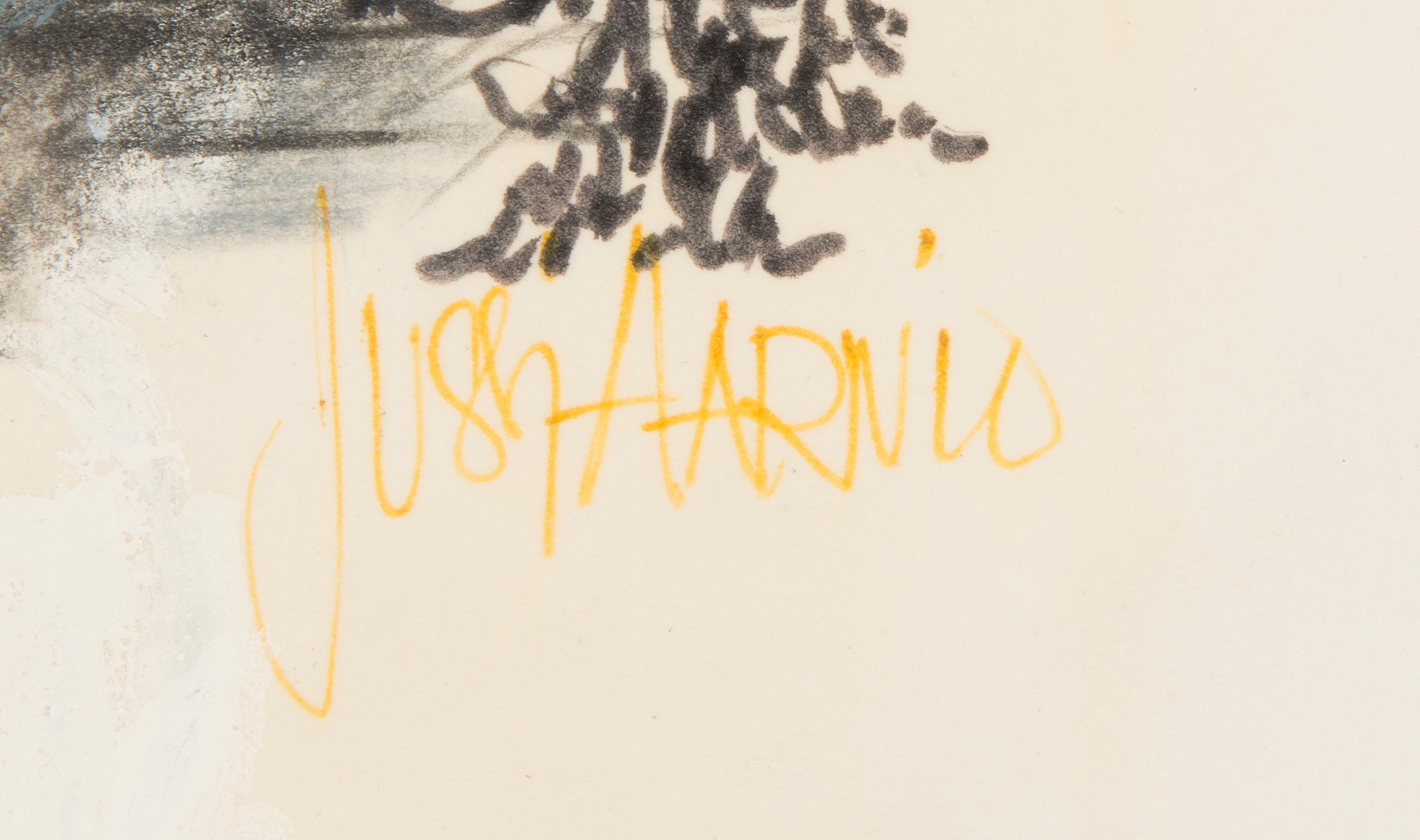 JUSSI AARNIO, piirros, sekatekniikka, signeerattu. - Bukowskis