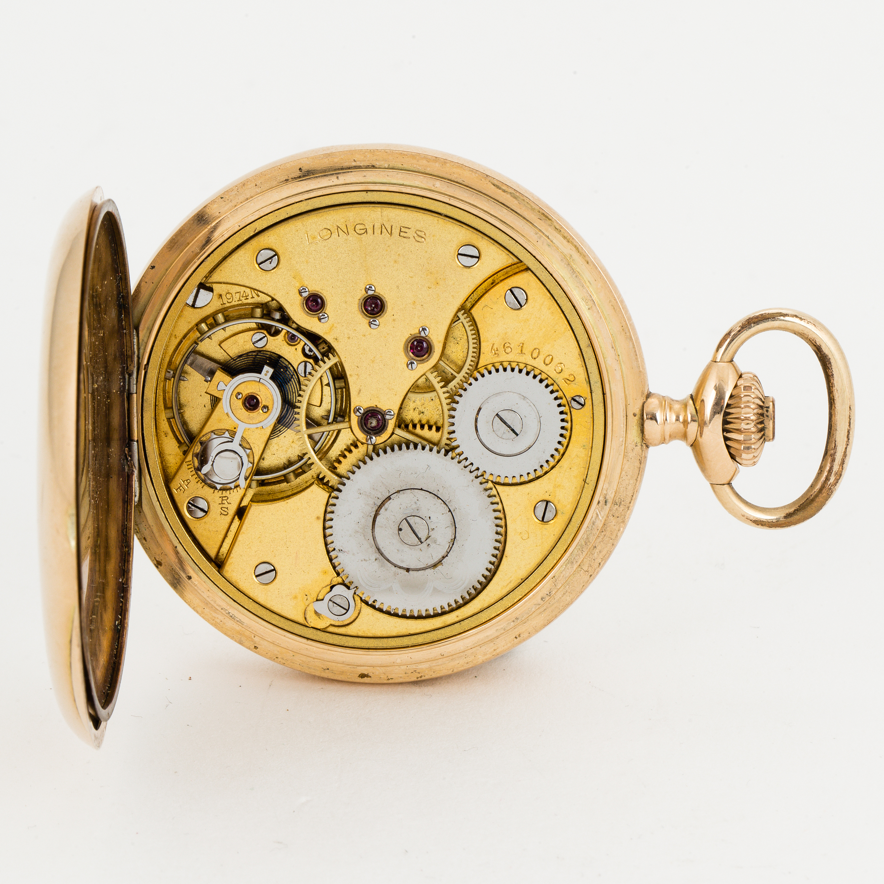 LONGINES, pocket watch, hunting case, 50,5 mm, - Bukowskis