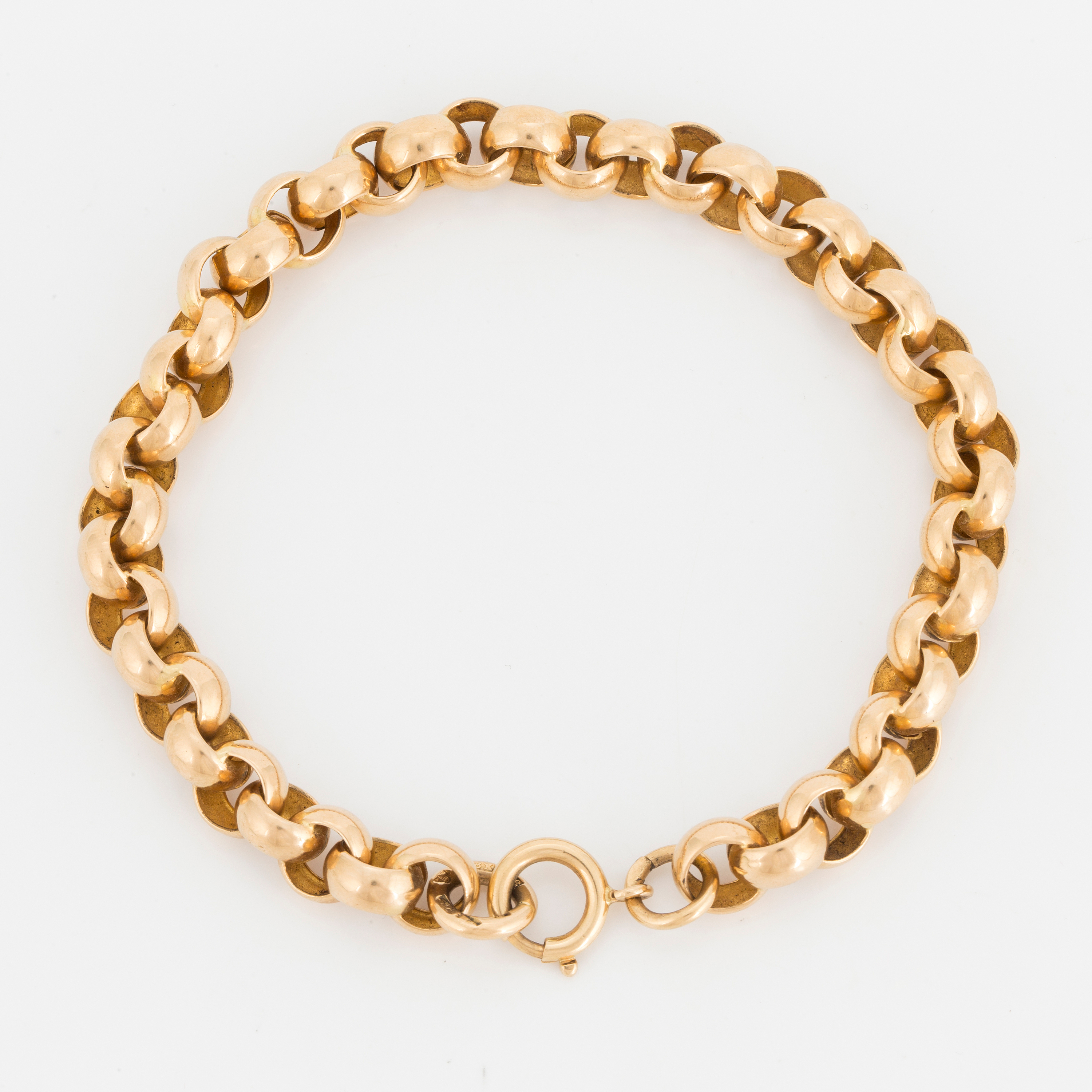 An 18K gold watch chain. - Bukowskis