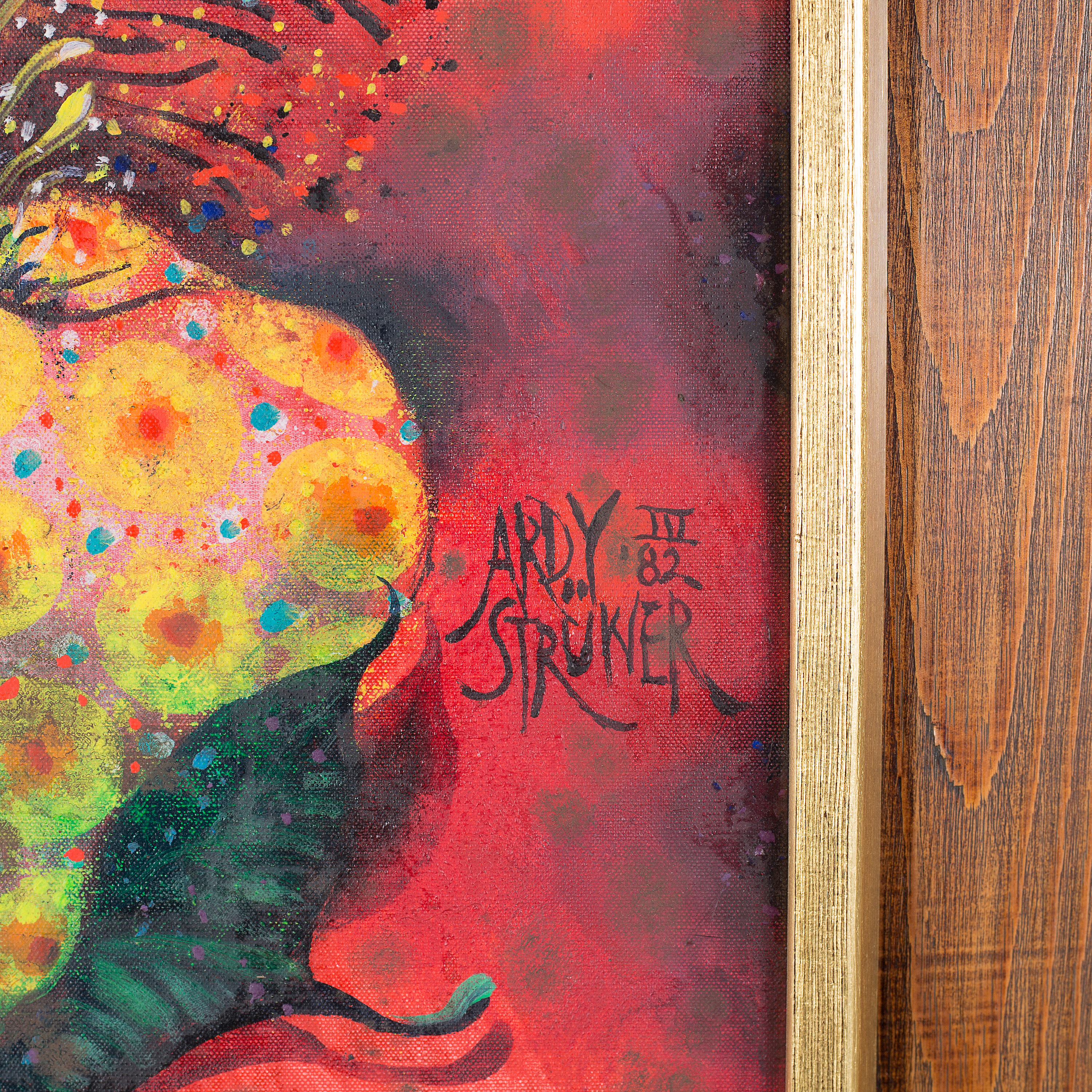 ARDY STRÜWER, oil on canvas, signed and dated -82. - Bukowskis