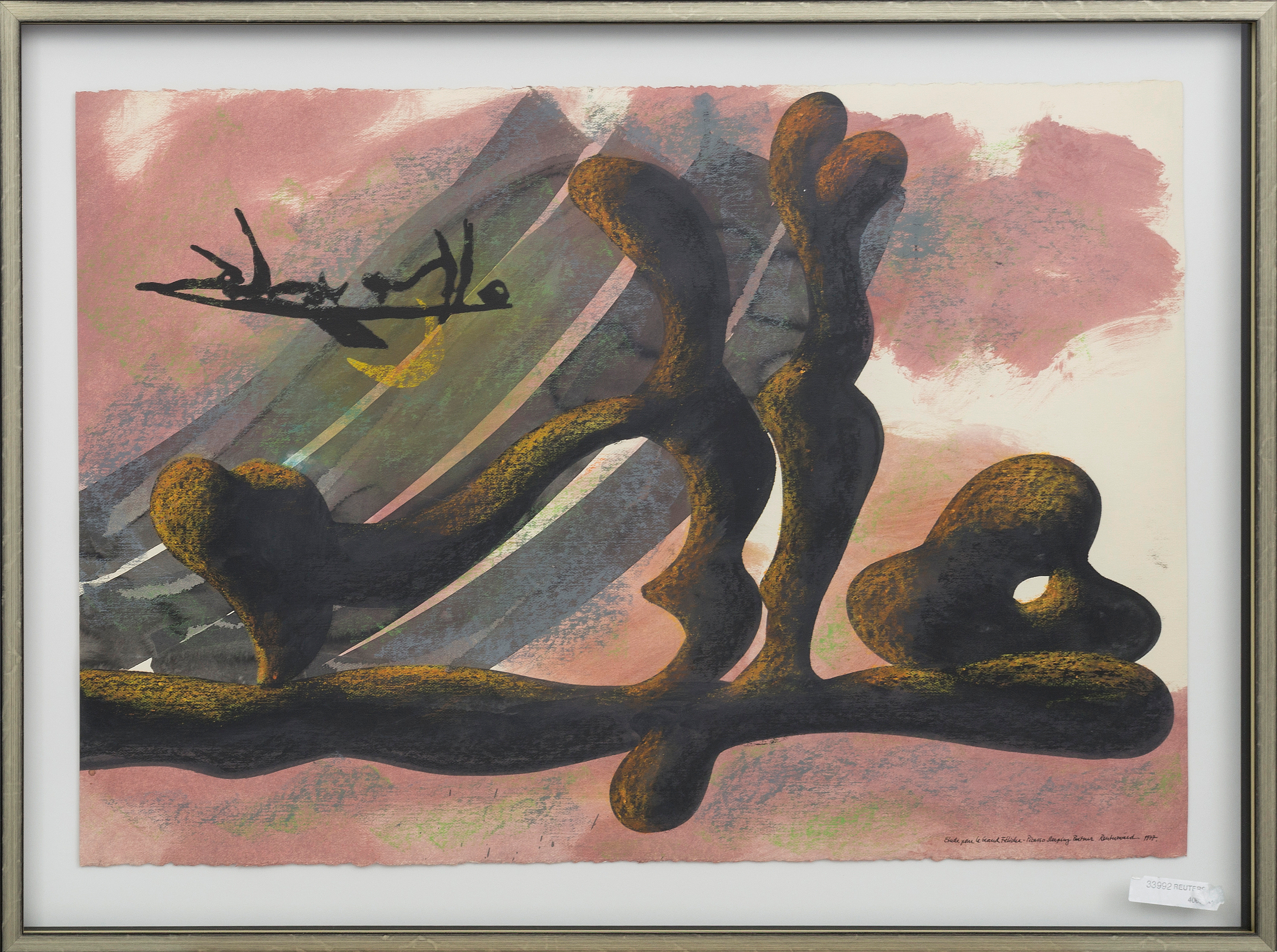 CARL FREDRIK REUTERSWÄRD, mixed media, signed. - Bukowskis