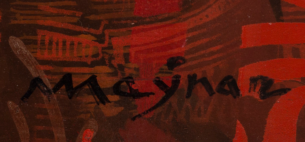 MAYNAR, acrylic on board, signed verso and dated 2003. - Bukowskis