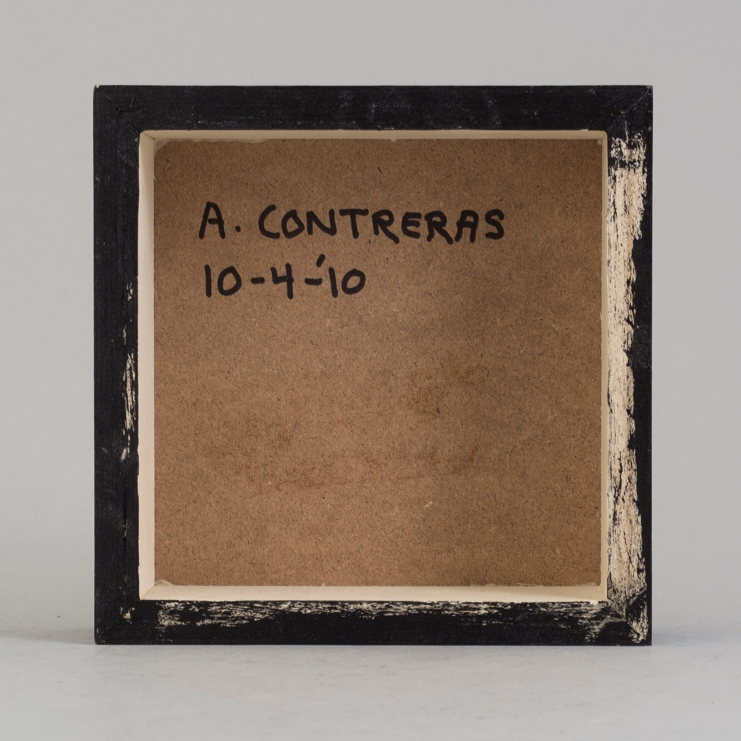 ALBERT CONTRERAS, akryl på pannå, signerad a tergo. - Bukowskis