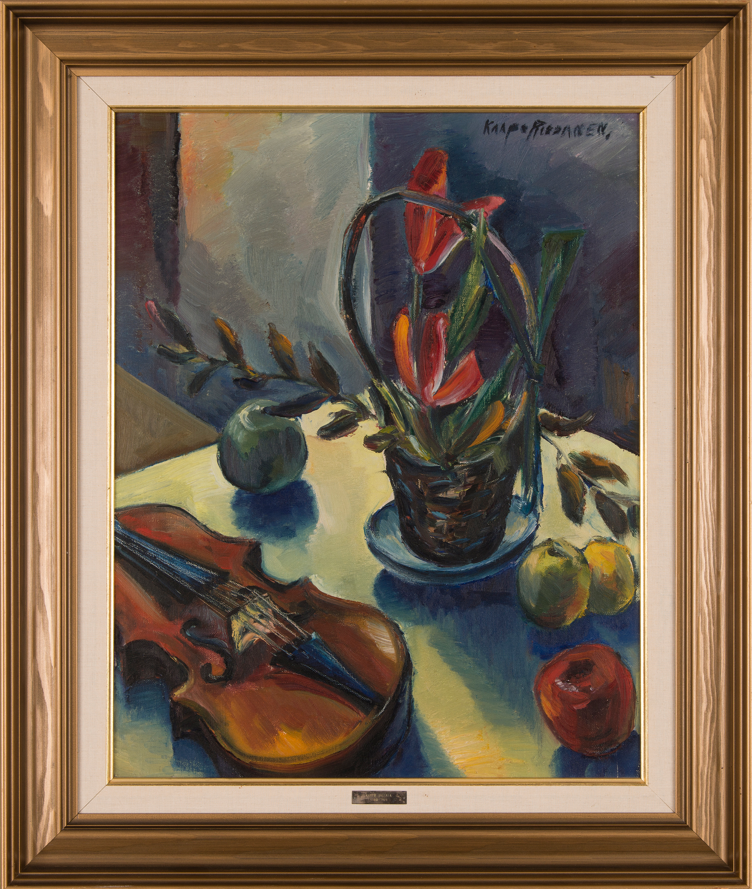 KAAPO RISSALA, öljy kankaalle, signeerattu Kaapo Rissanen. - Bukowskis