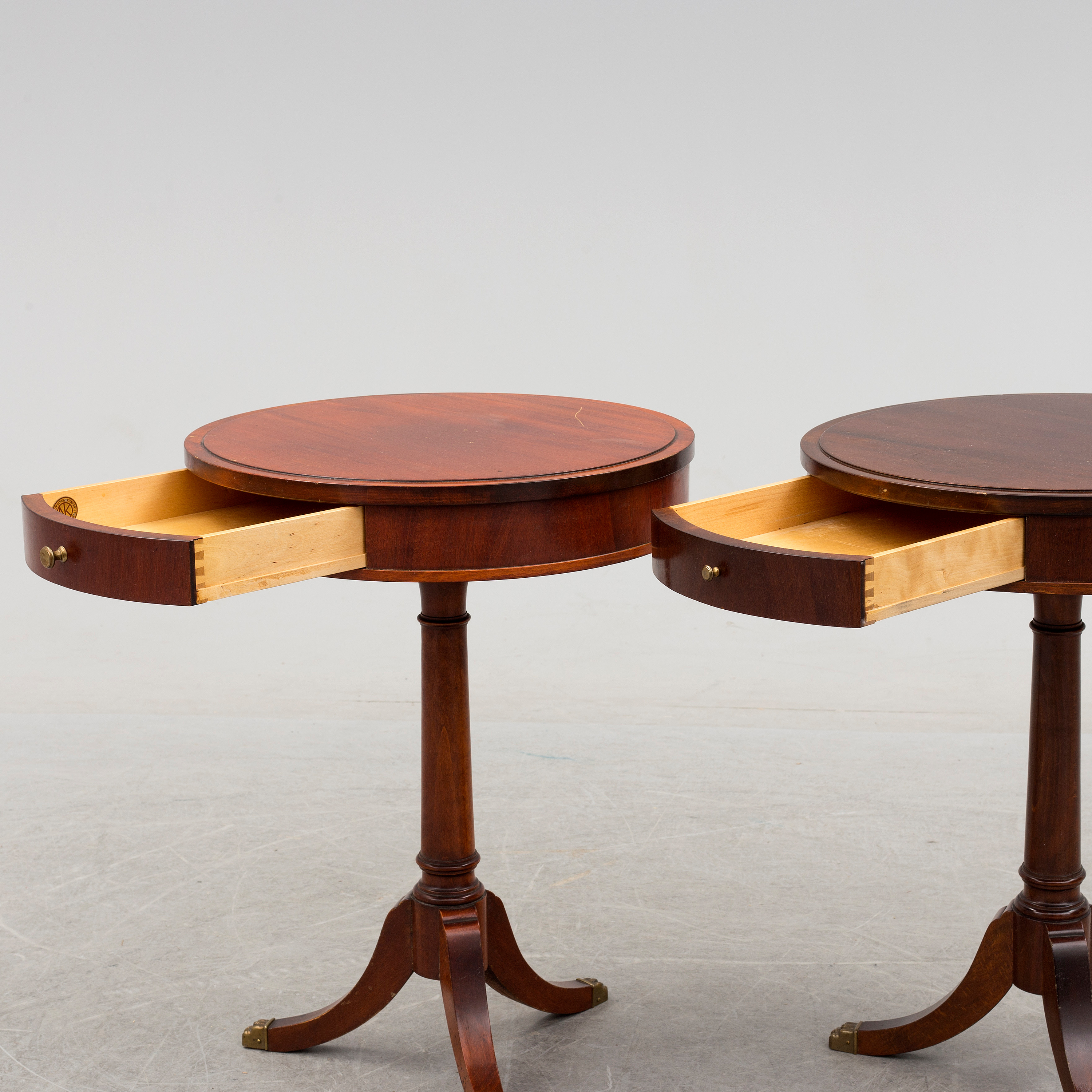 A pair of NK tables, mid 20th century. - Bukowskis