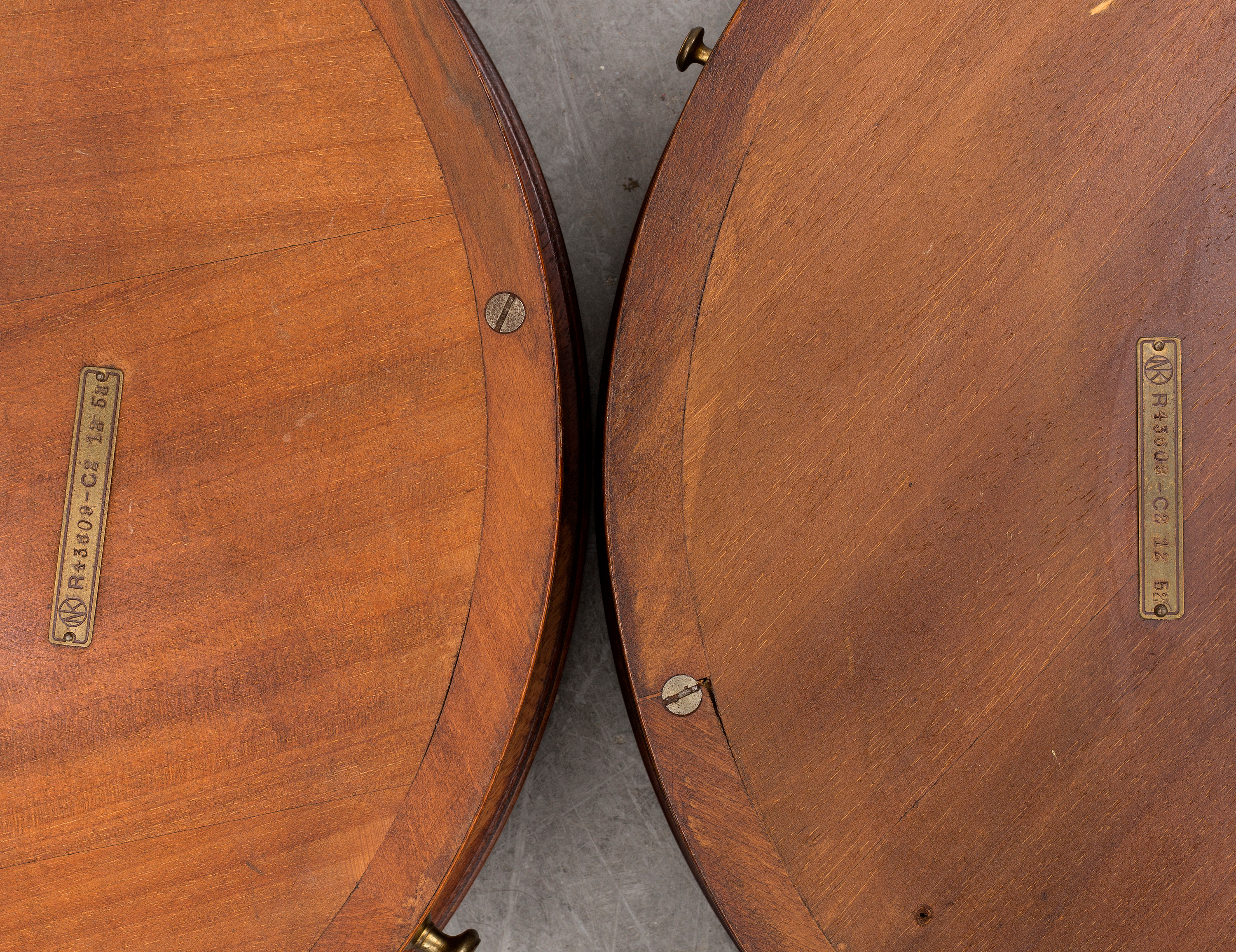 A pair of NK tables, mid 20th century. - Bukowskis