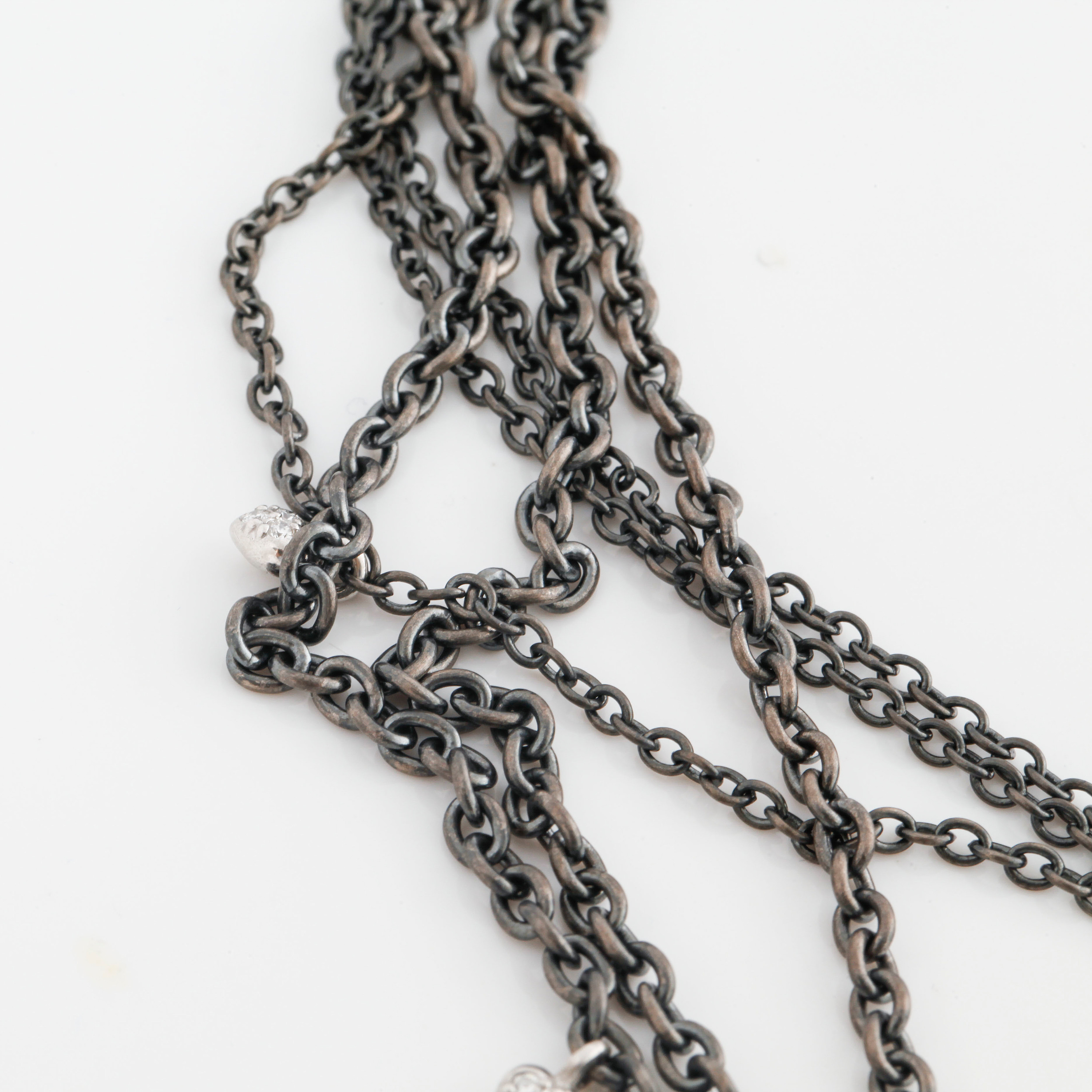 OLE LYNGGAARD, a brilliant-cut diamond necklace. - Bukowskis