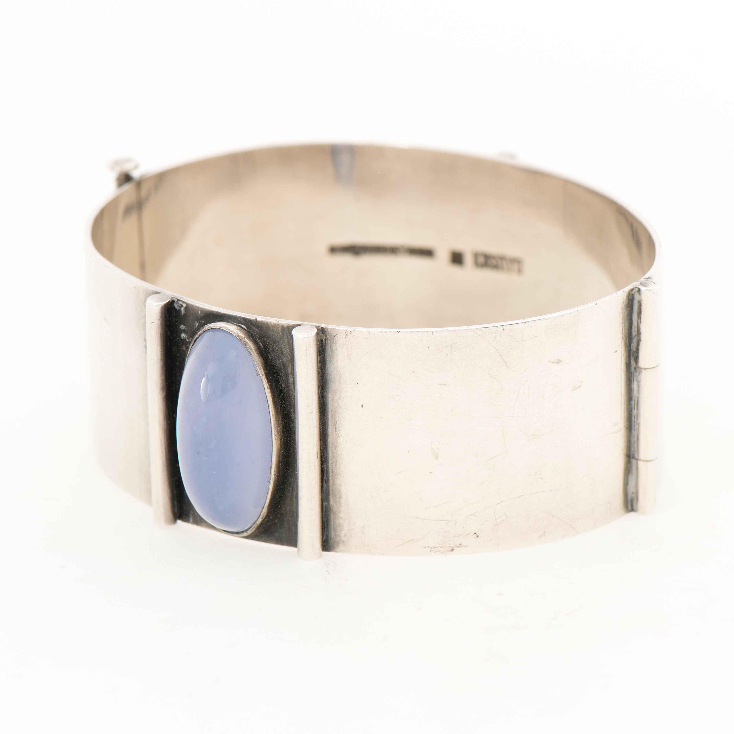 HEIKKI KAKSONEN, RANNERENGAS, hopeaa, kalsedoni. Kaunis Koru, 1961 ...