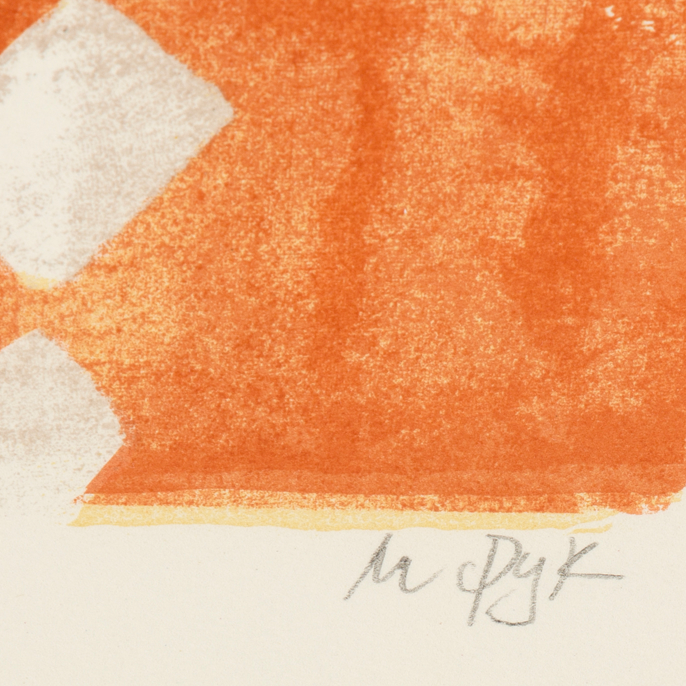 MADELEINE PYK, lithograph in colours, signed and numbered 3500/5000 ...