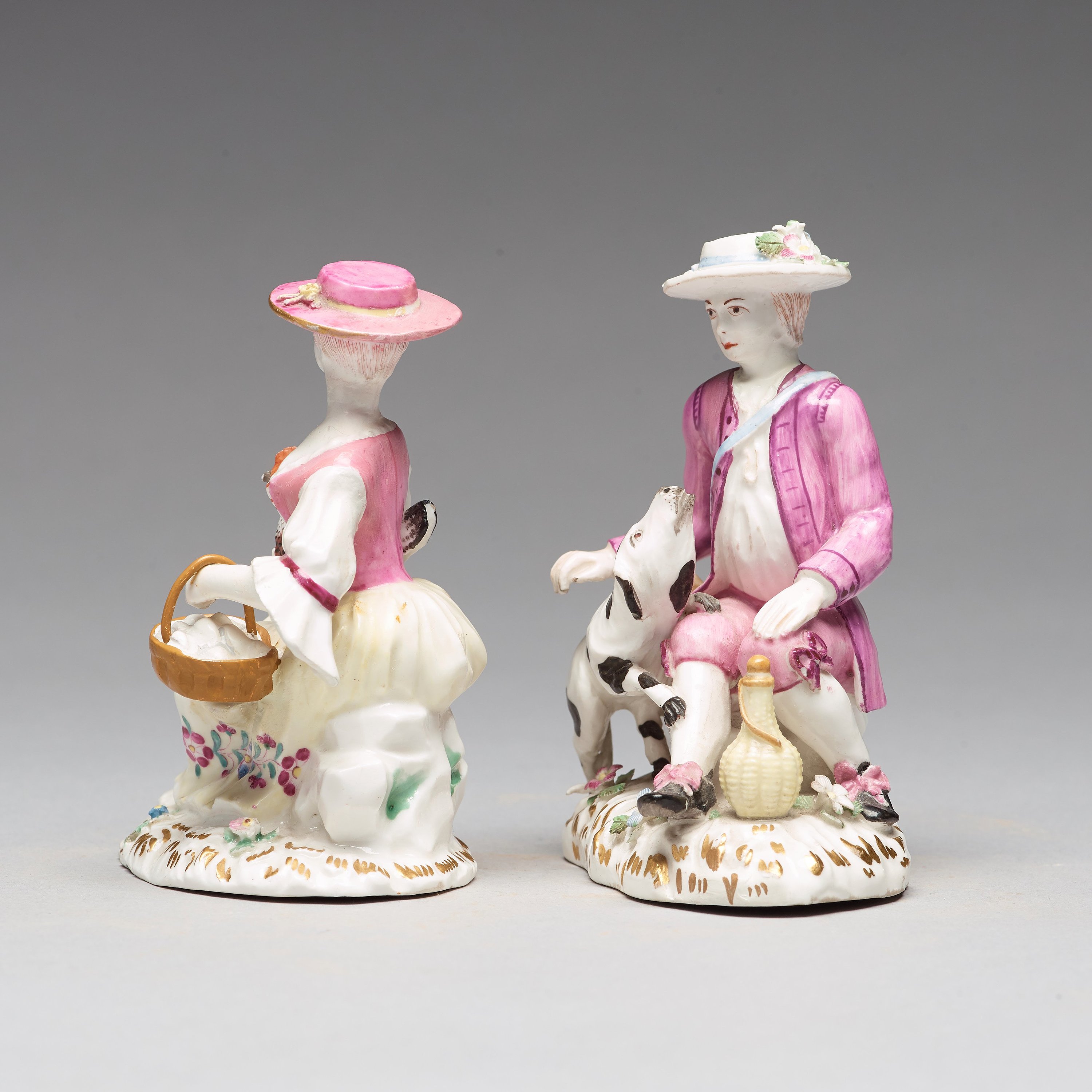 Two Swedish Marieberg soft paste figurines, 18th Century. - Bukowskis
