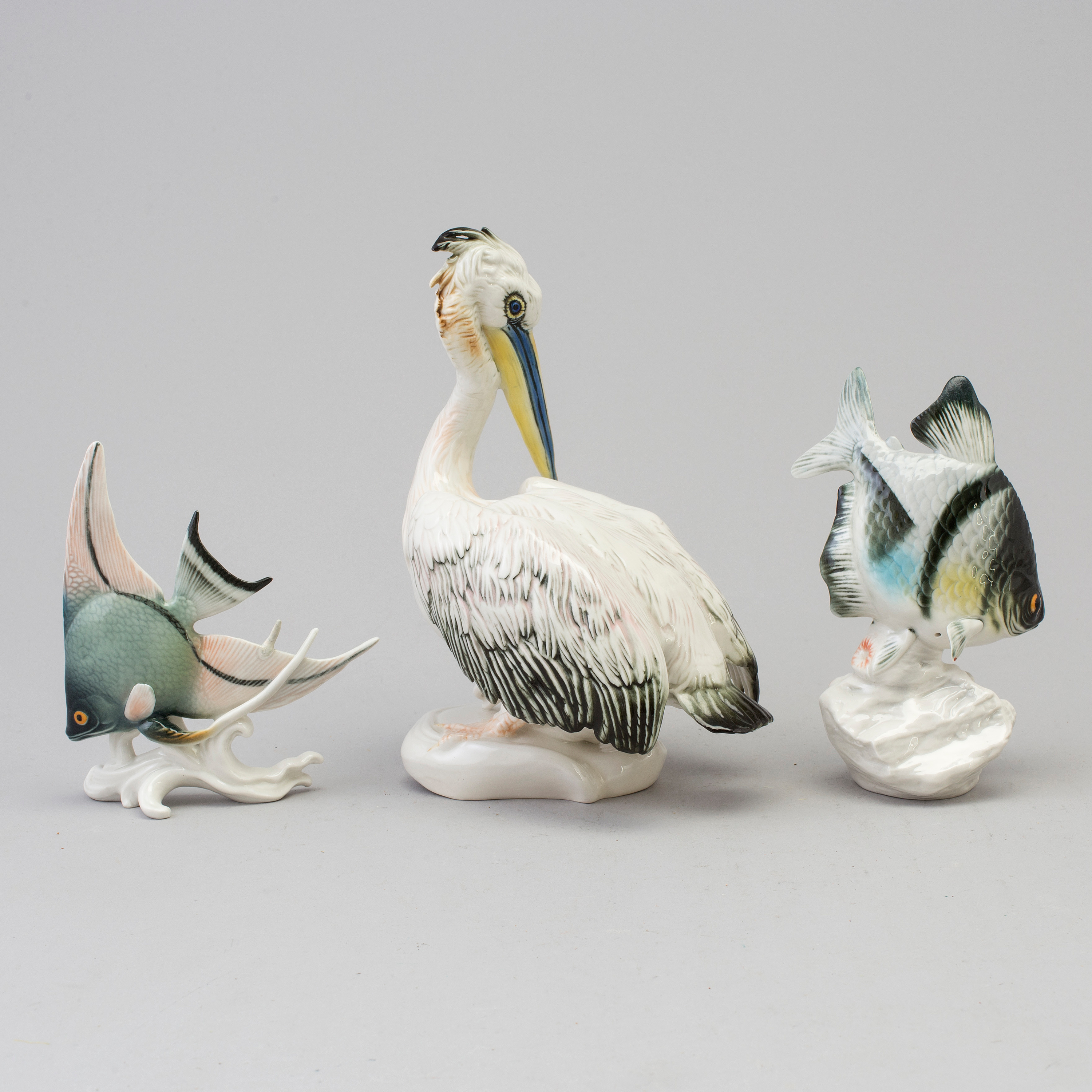 THREE KARL ENS PORCELAIN FIGURES, first half of the 20th century ...