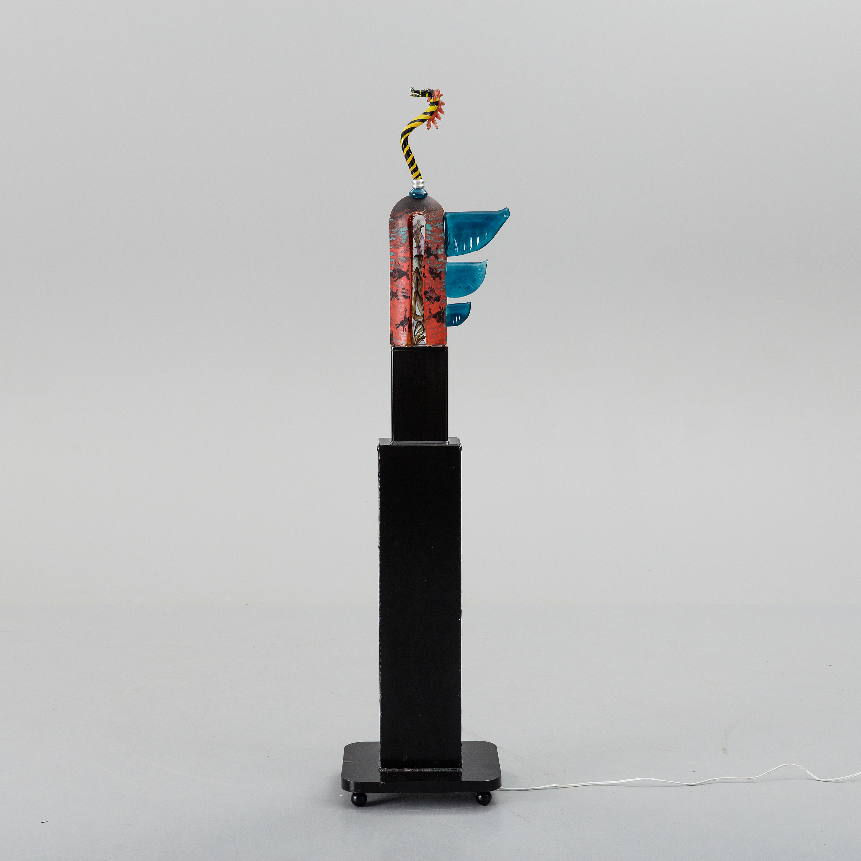 KJELL ENGMAN, a unique glass sculpture for Kosta Boda, Sweden. - Bukowskis