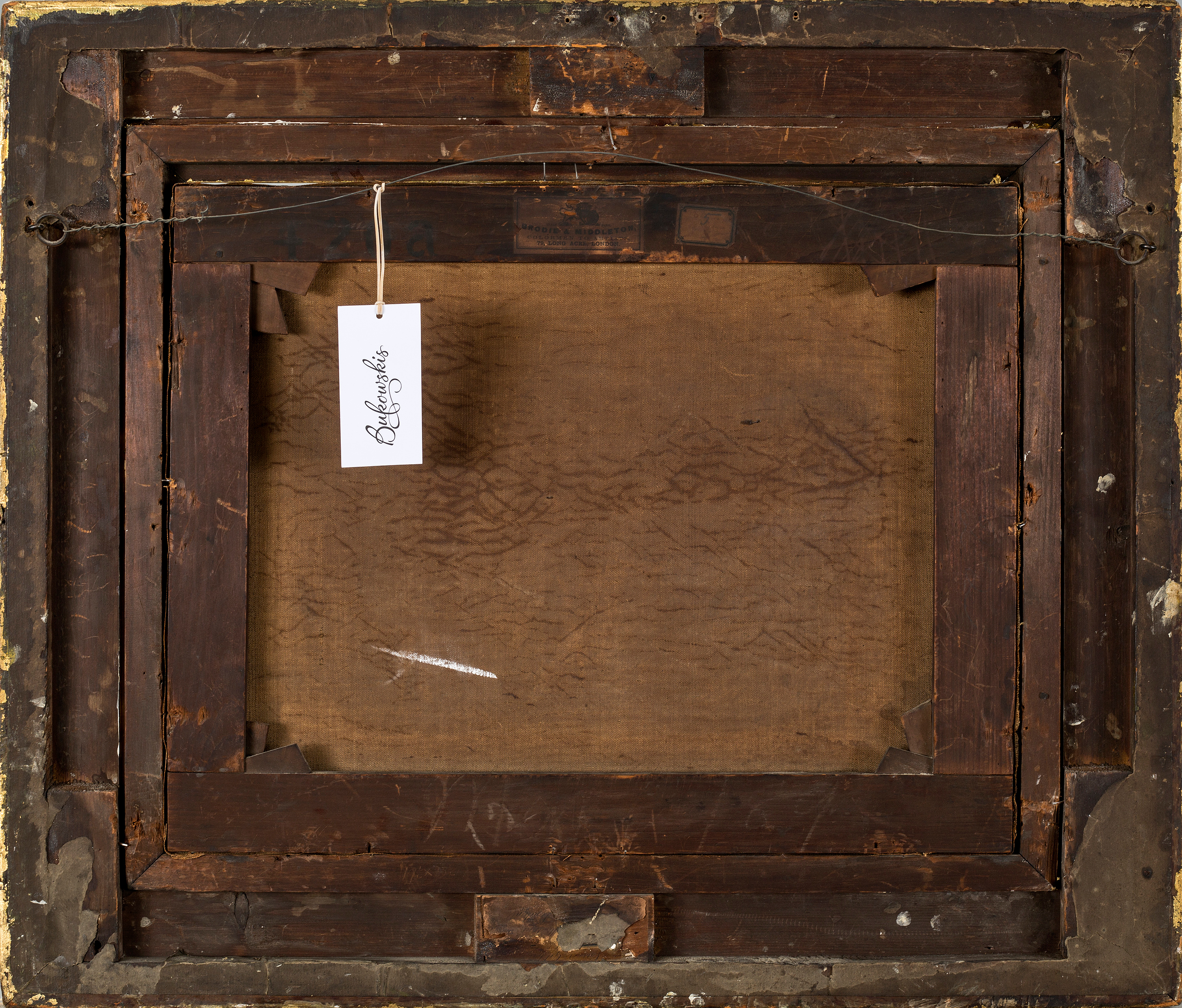 JOSEPH DAKIN, olja på duk, signerad och daterad 1865. - Bukowskis