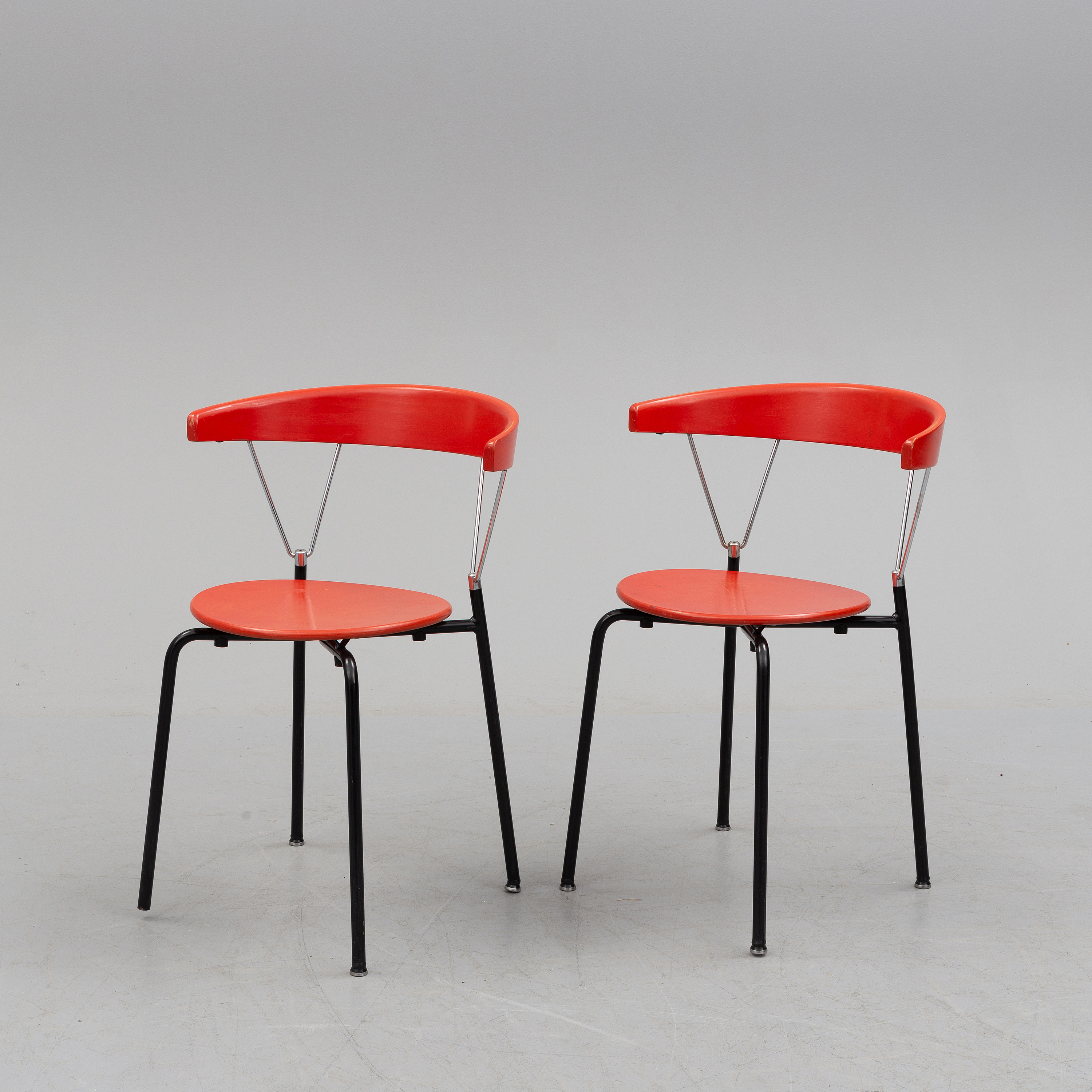 a set of 9 "Klyka" chairs by Mårten Cyrén and Jonas Osslund for Miljö ...