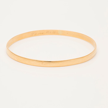 BANGLE, 18K gold, 17,5 g. - Bukowskis