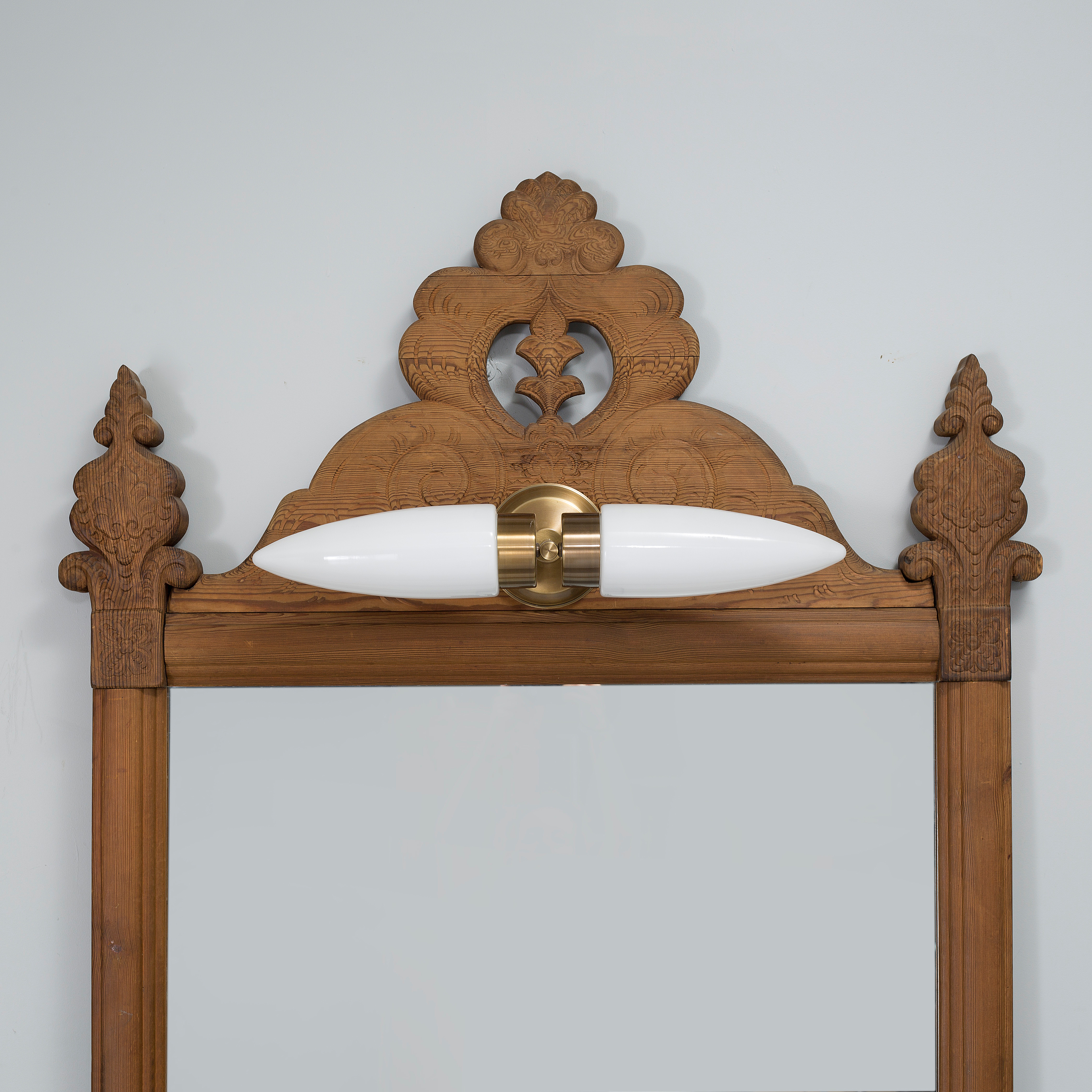 A mirror proboably by CARL CHRISTIAN CHRISTENSEN, early 20th century ...