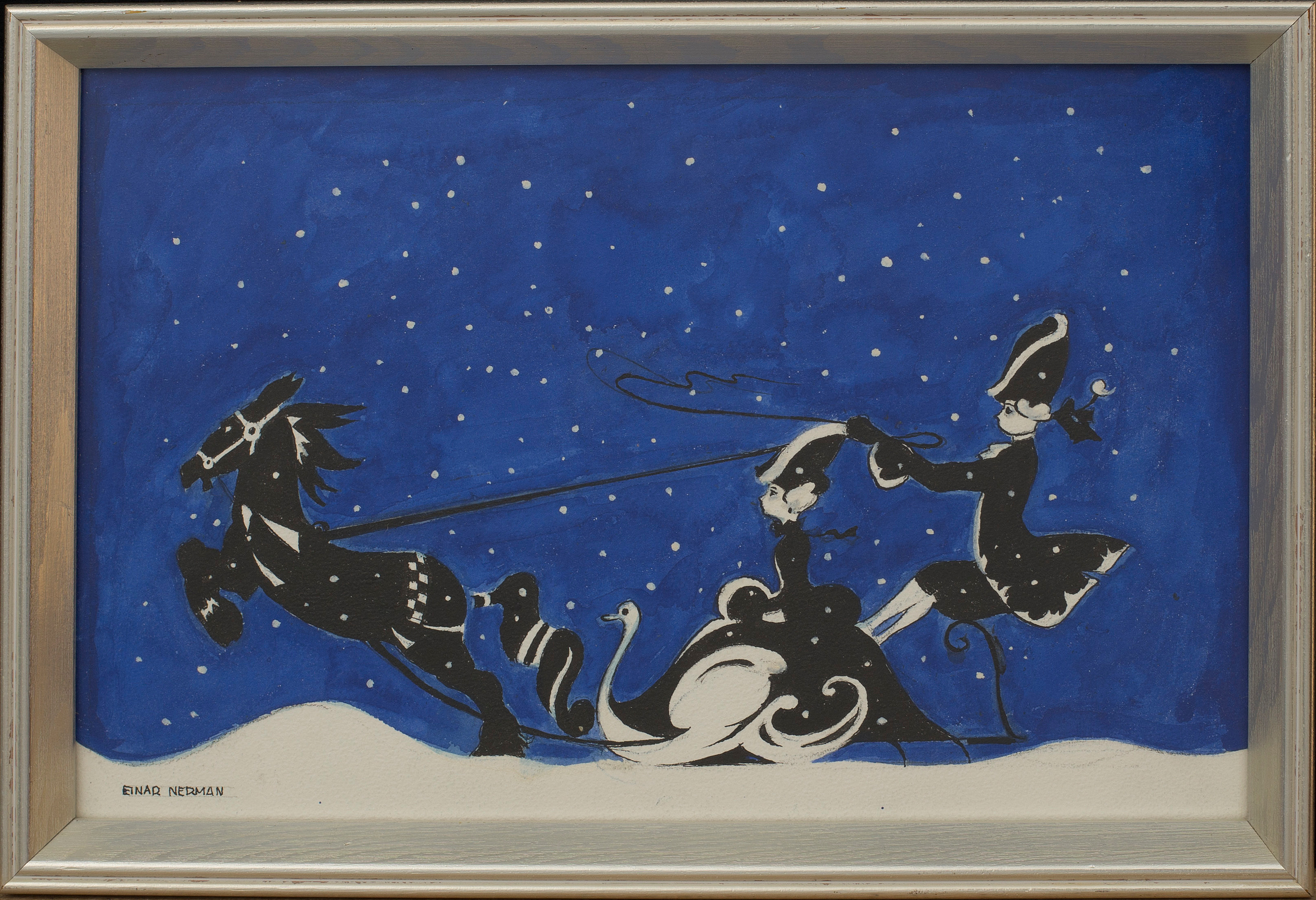 EINAR NERMAN, akvarell signerad. - Bukowskis