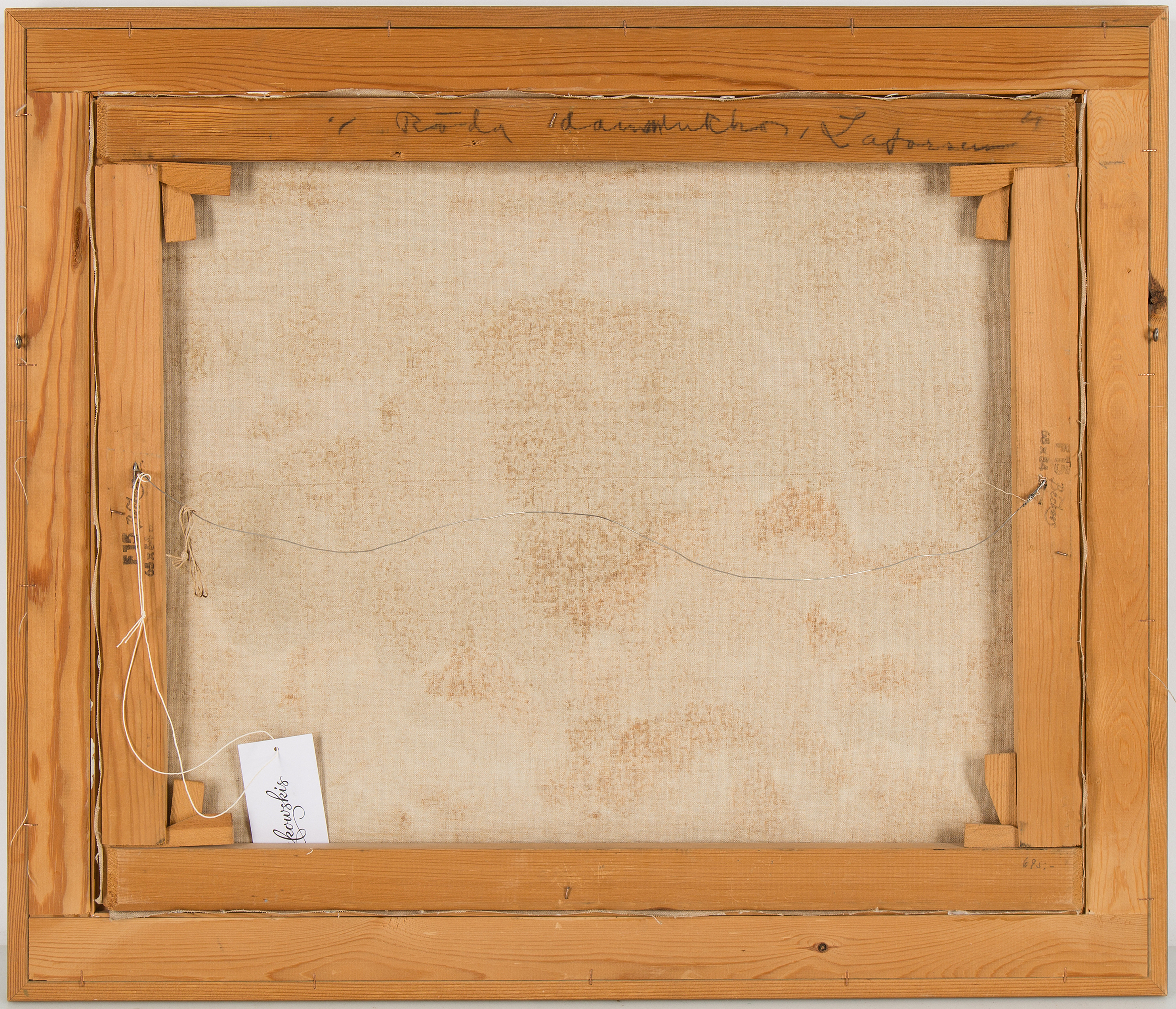 BENGT ELLIS, oil on canvas, signed and dated -53. - Bukowskis