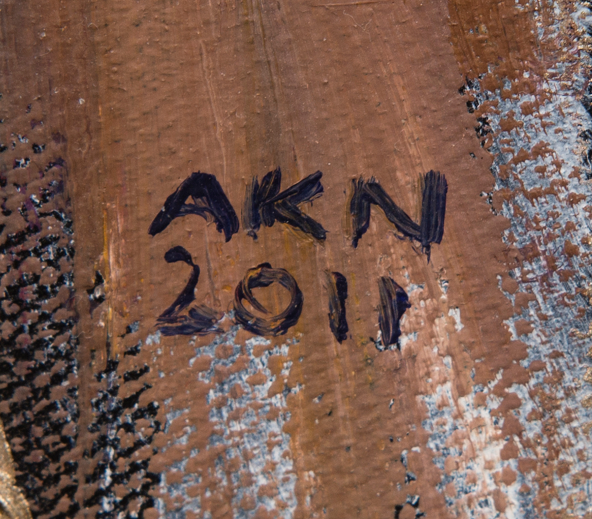 ANNA KAARINA NENONEN, oil and acrylic on canvas, signed and dated 2011 ...
