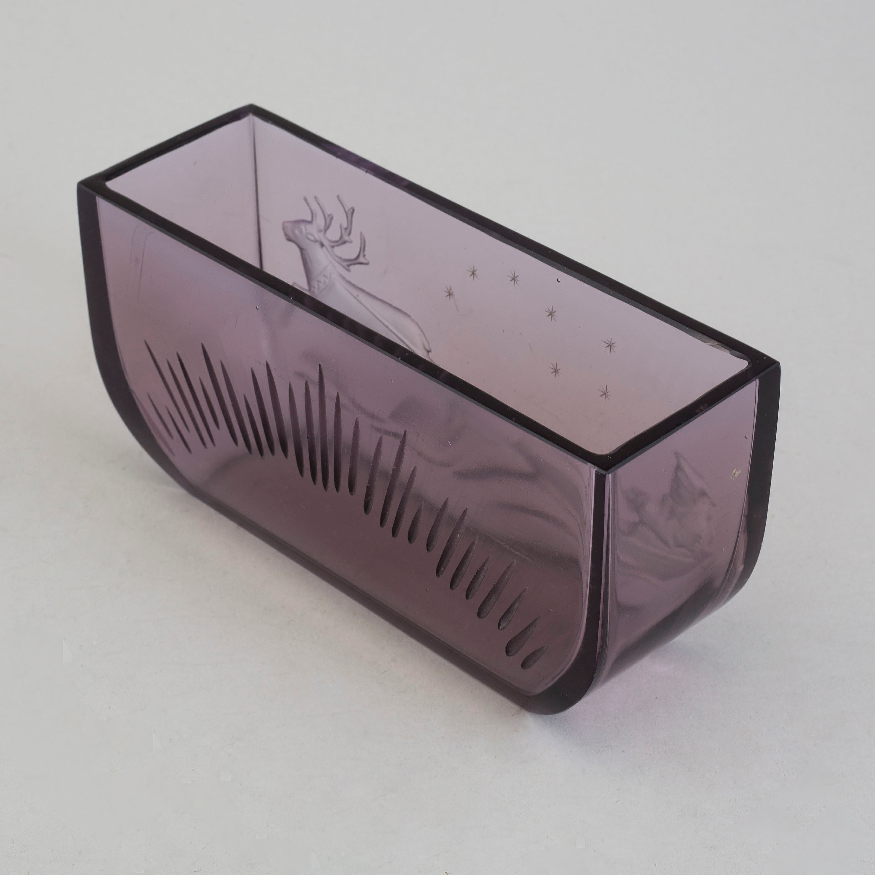 ANTTI SALMENLINNA, A 'Poro-malja' glass bowl from Riihimäen Lasi ...