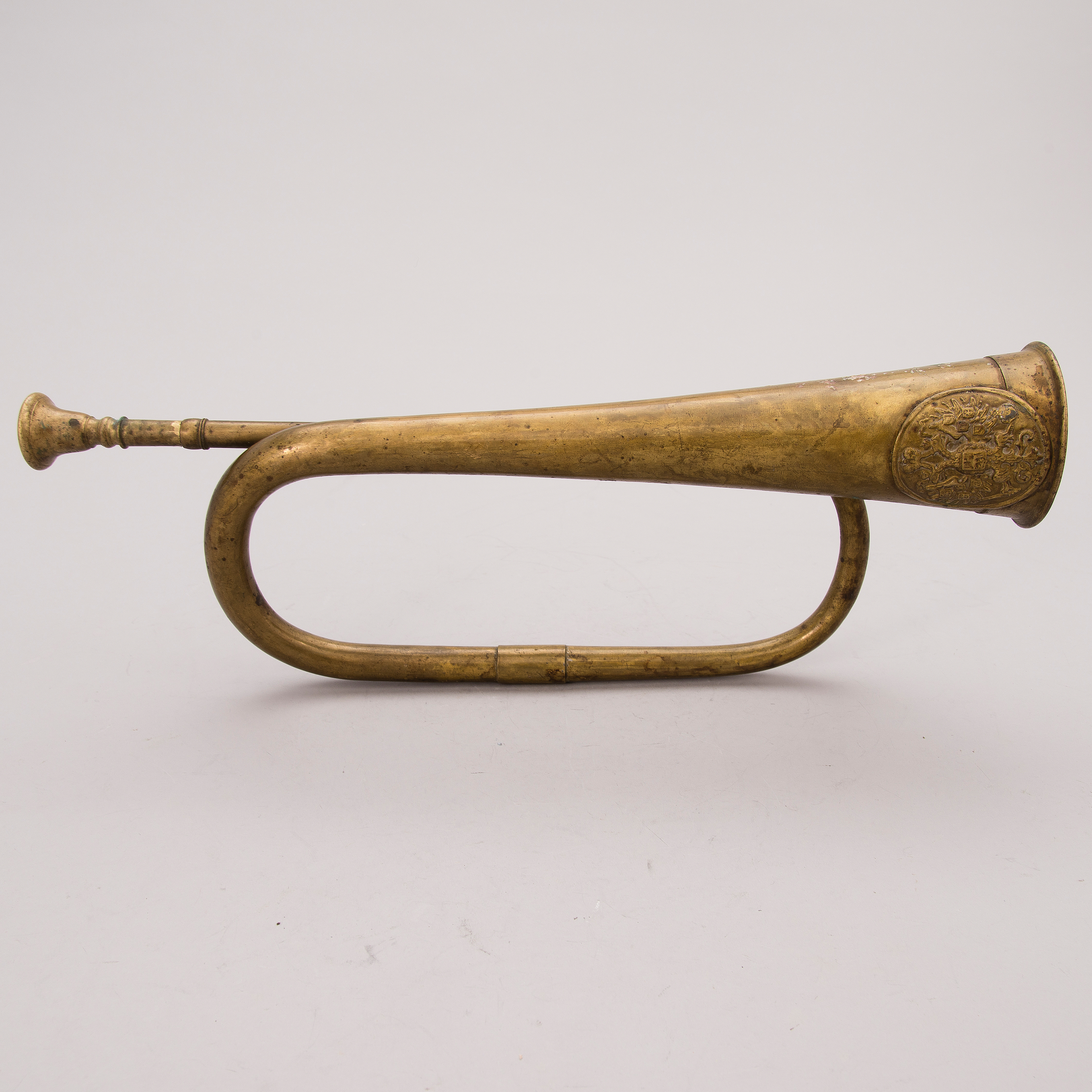 An Imperial Russian brass signal horn, second half of 19th Century ...