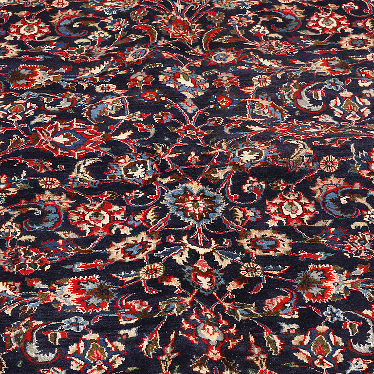 A Keshan rug, ca 381 x 303 cm. - Bukowskis