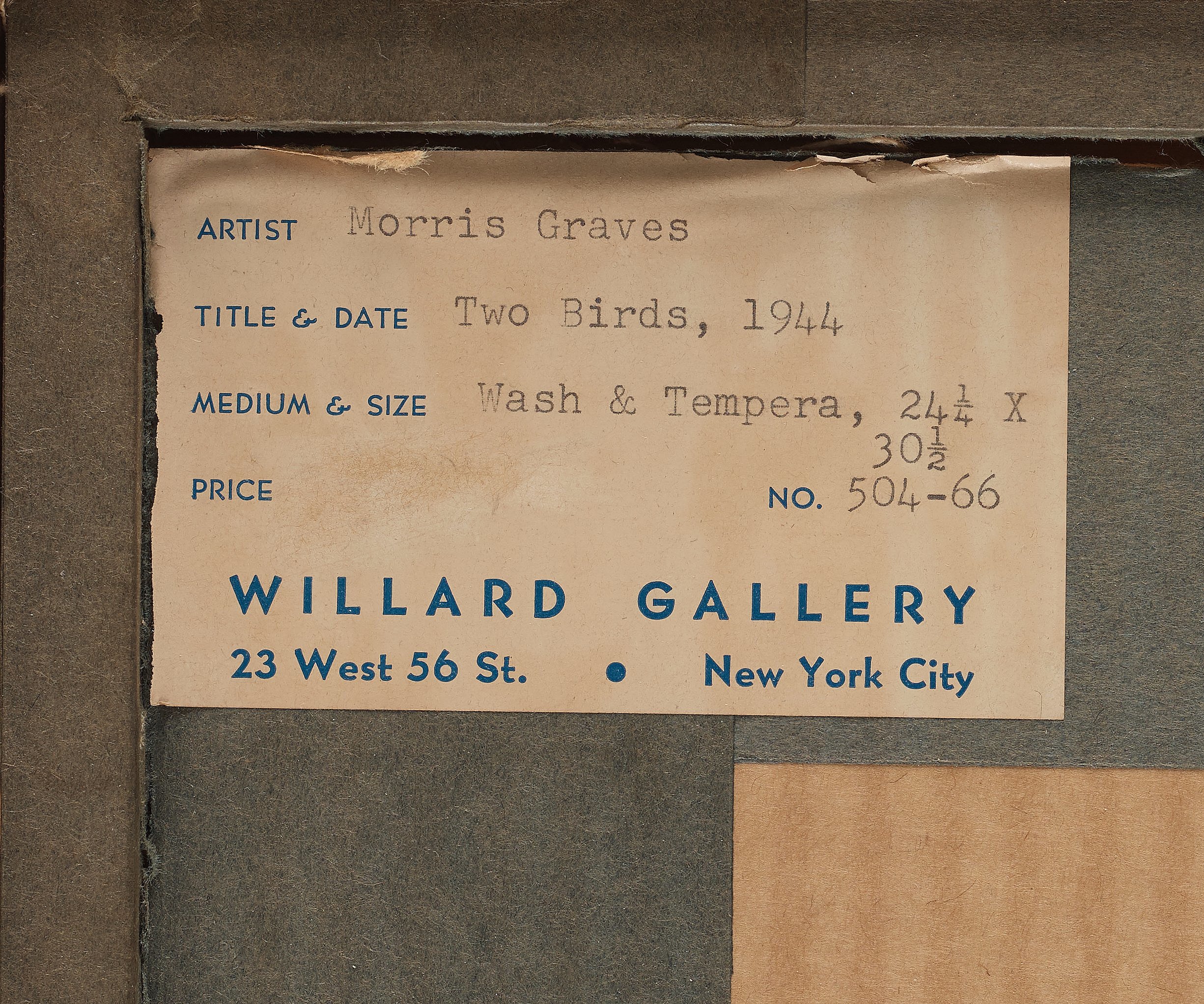 Morris Graves, Bird. - Bukowskis