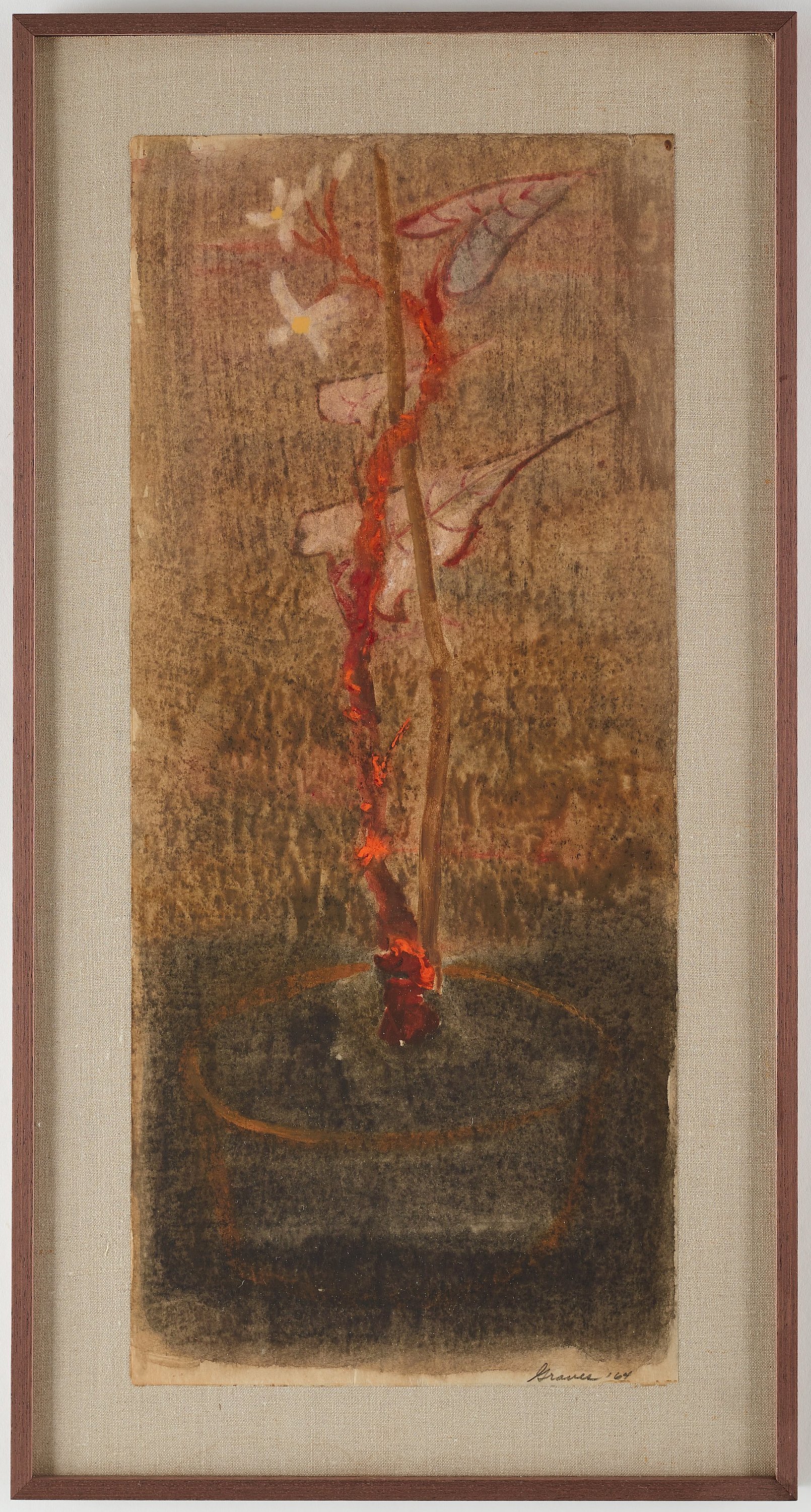 Morris Graves, ”Greenhouse plant”. - Bukowskis