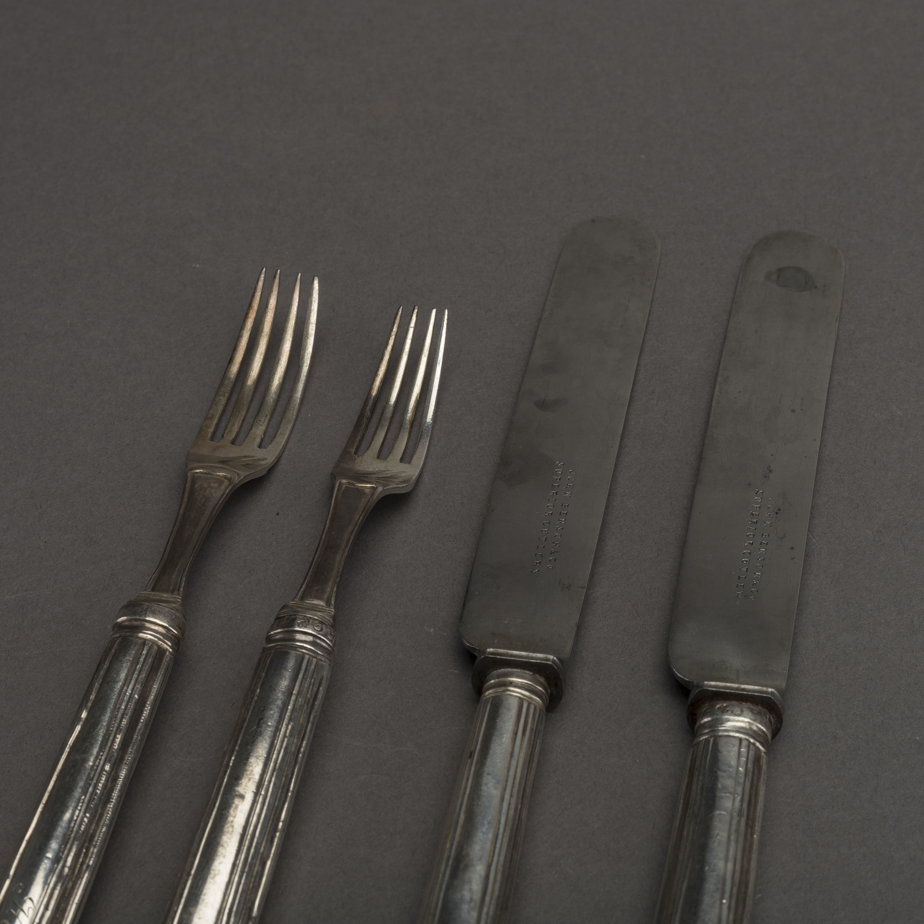 CARL GIDEON RENANDER, bestick 6+3 delar, silver, Stockholm, omkring ...