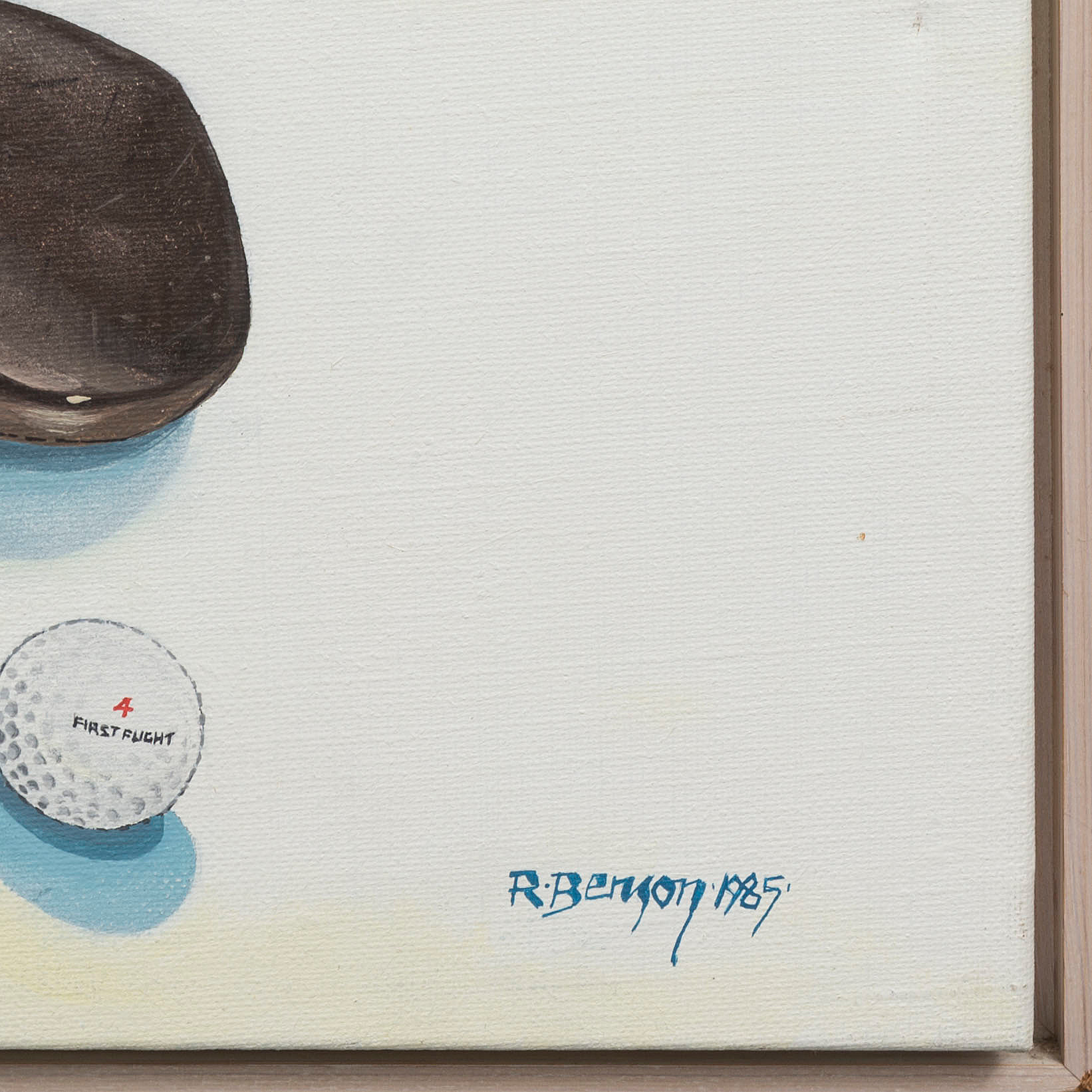 ROBERT BENSON, oil/aceylioc on canvas, signed and dated 1985. - Bukowskis