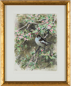 LARS JONSSON, lithograph in colours, signed and numbered 15/366 ...