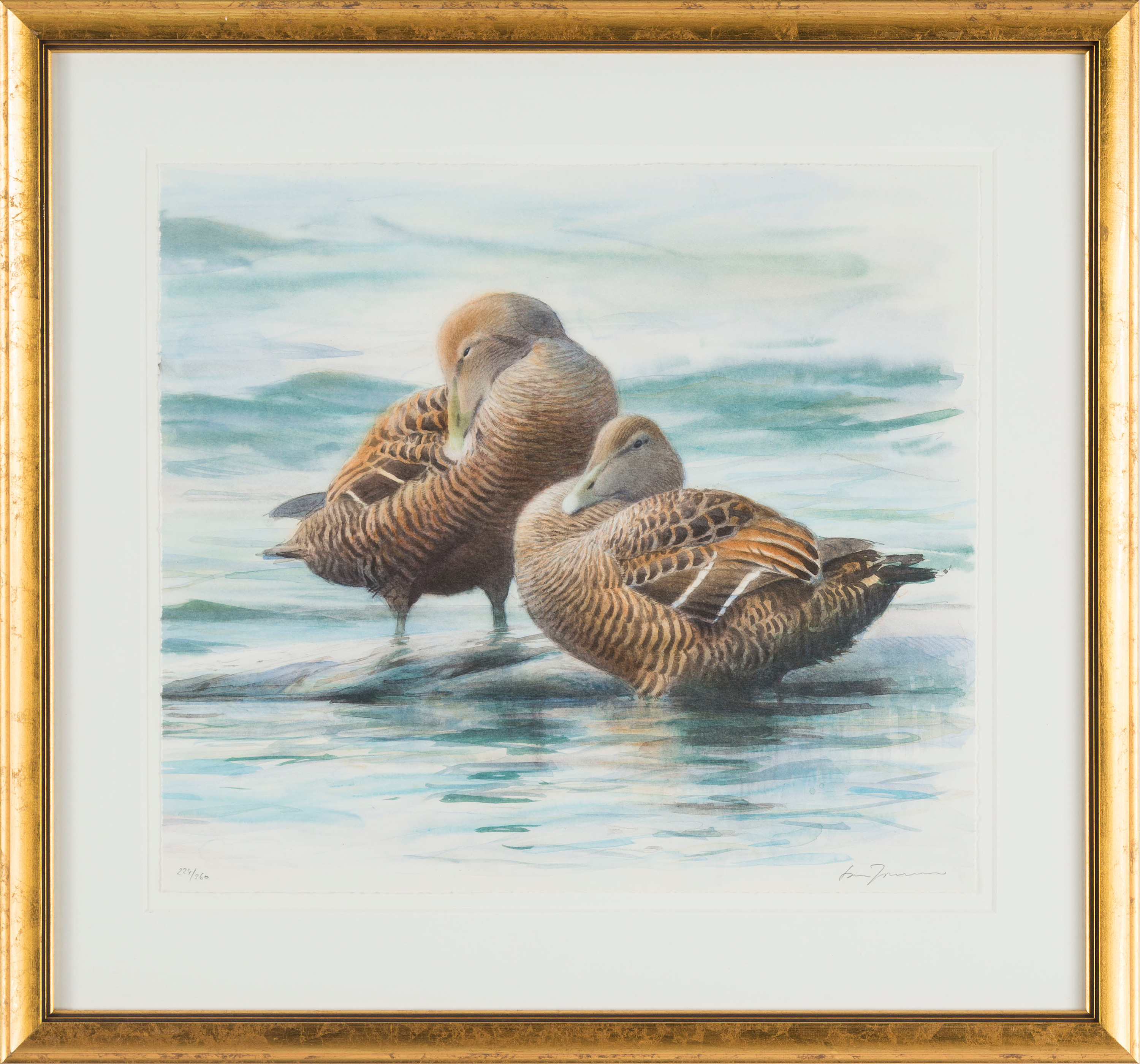 LARS JONSSON, lithograph in colours, signed and numbered 224/360 ...